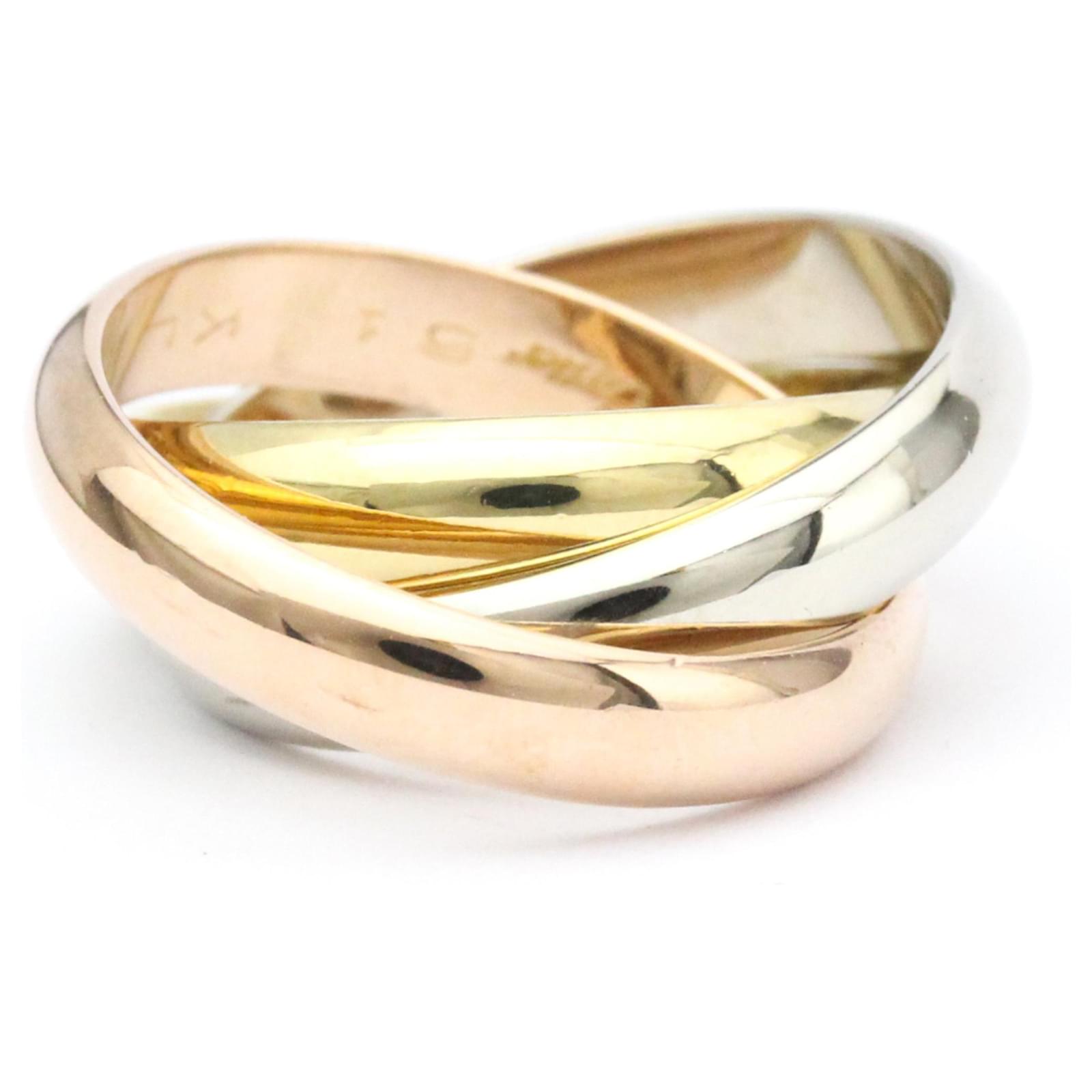 Cartier Trinity Golden Yellow gold ref.902628 - Joli Closet