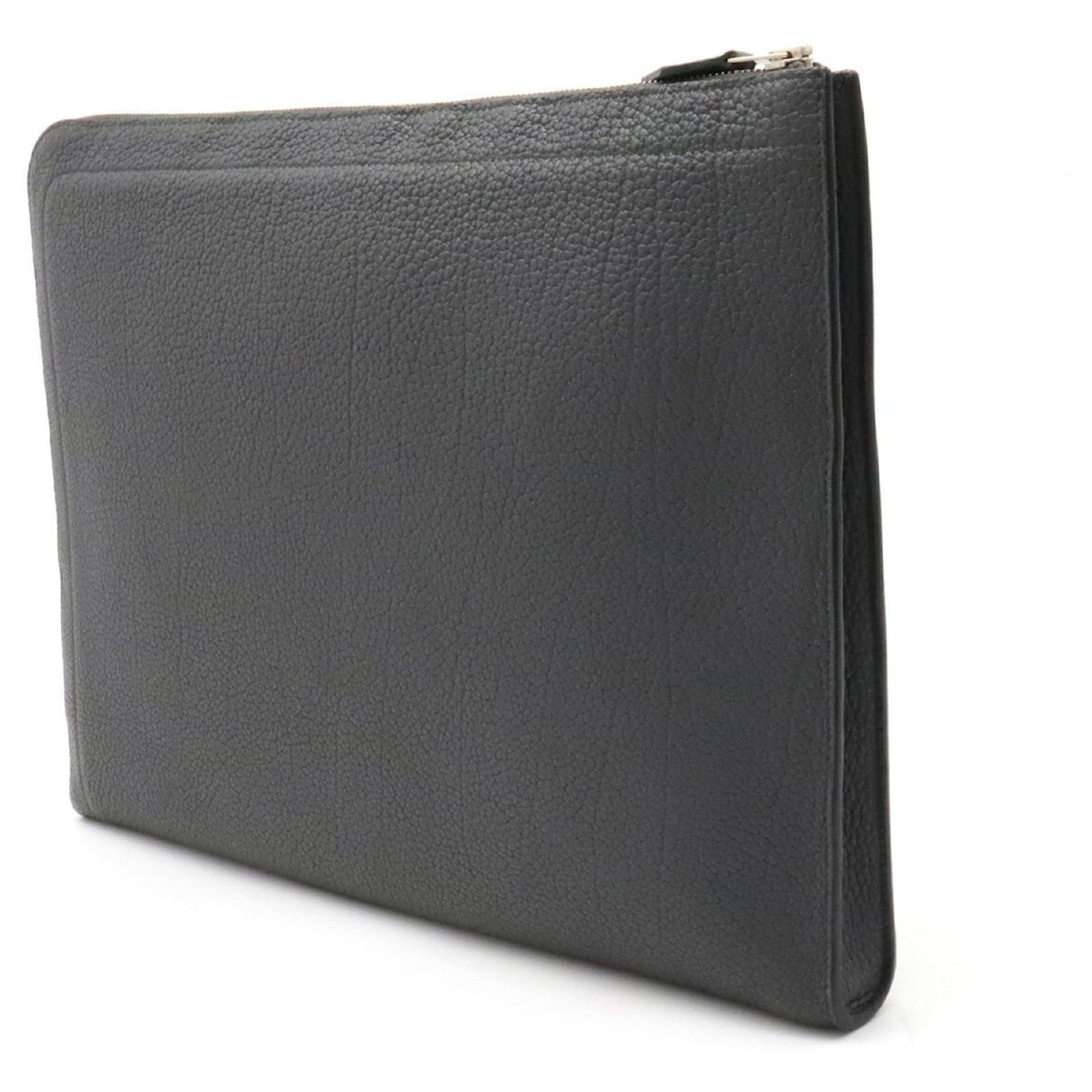 Hermès Hermes Grey Leather ref.908513 - Joli Closet