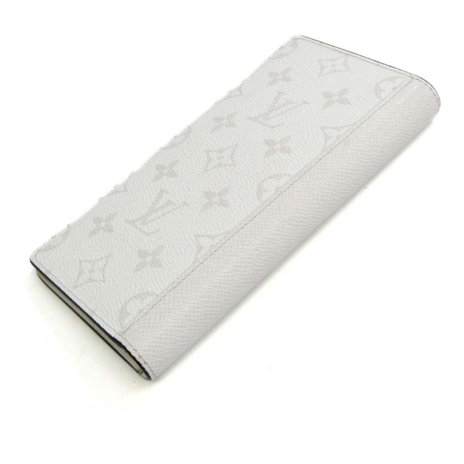 Louis Vuitton Portefeuille Brazza White Leather ref.908648 - Joli Closet