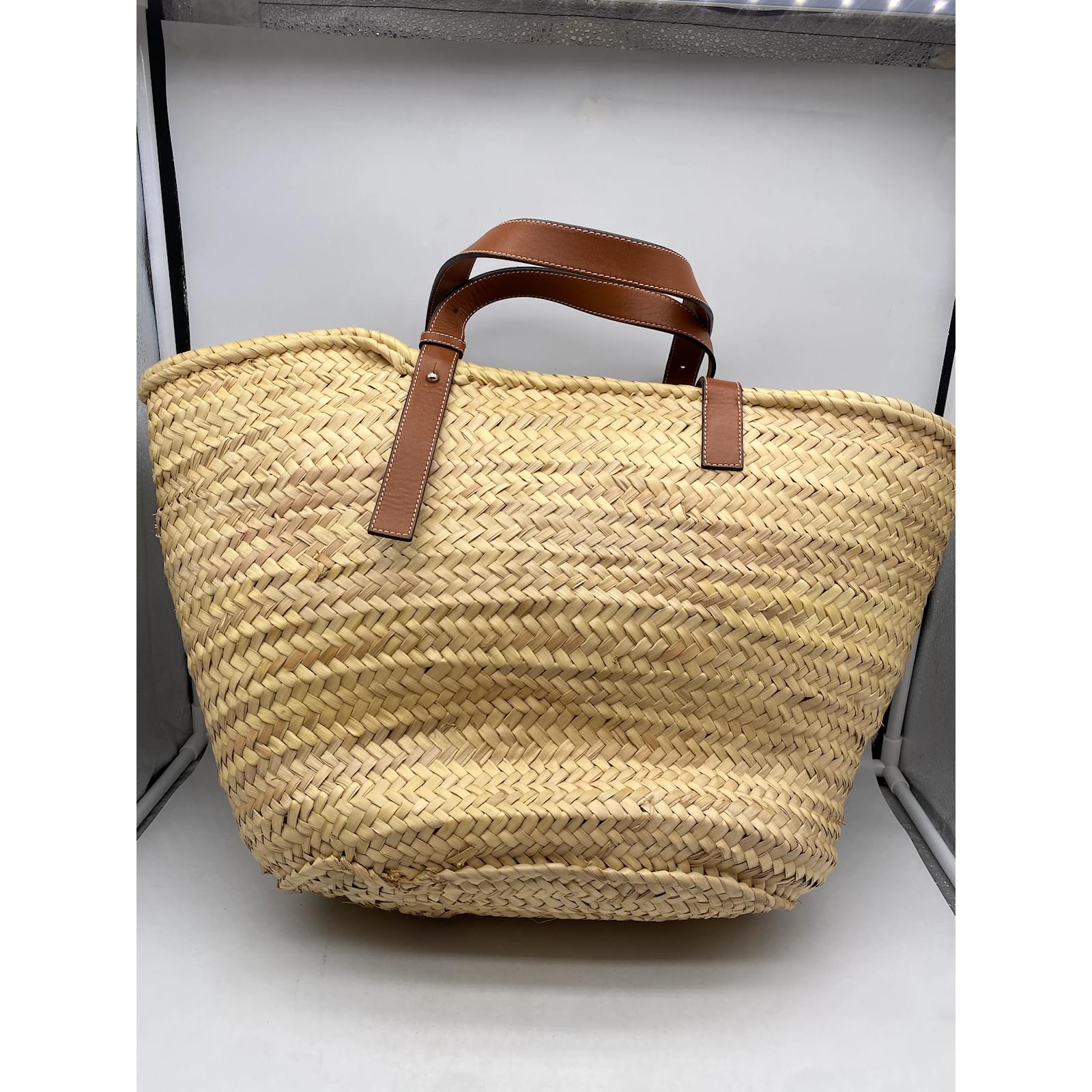 LOEWE Handbags T. Wicker Beige ref.910031 - Joli Closet