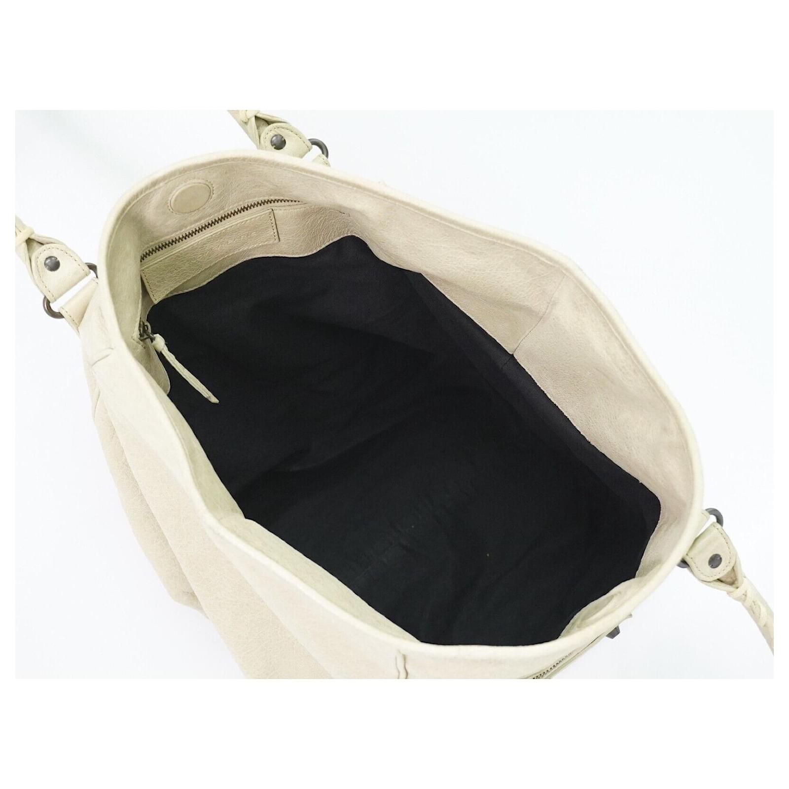 Balenciaga The Sunday Beige Leather ref.910668 - Joli Closet