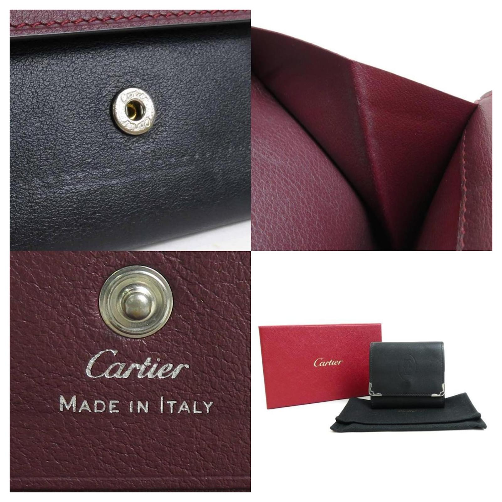 Cartier -- Black Leather ref.911537 - Joli Closet