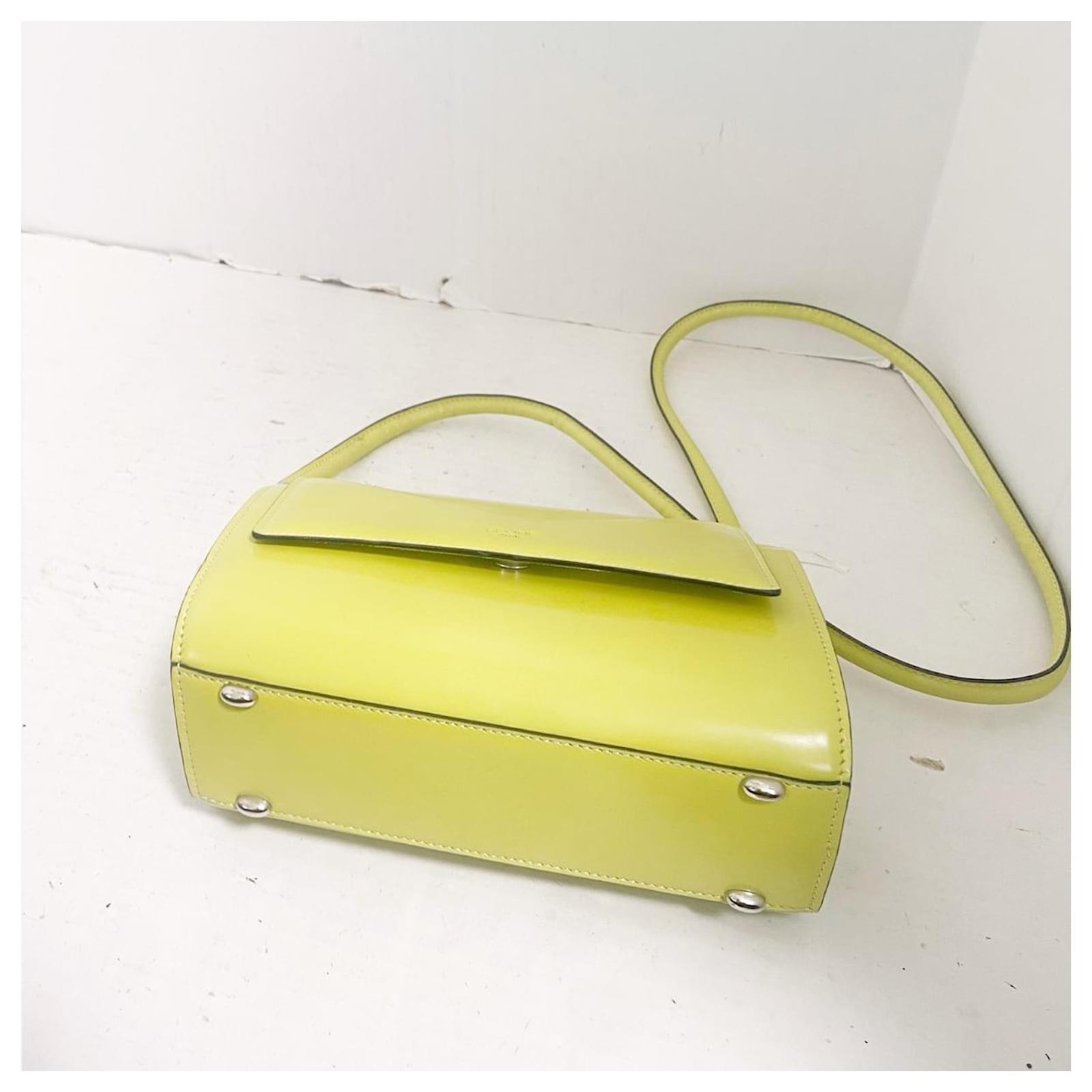 Céline Celine Green Leather ref.911875 - Joli Closet