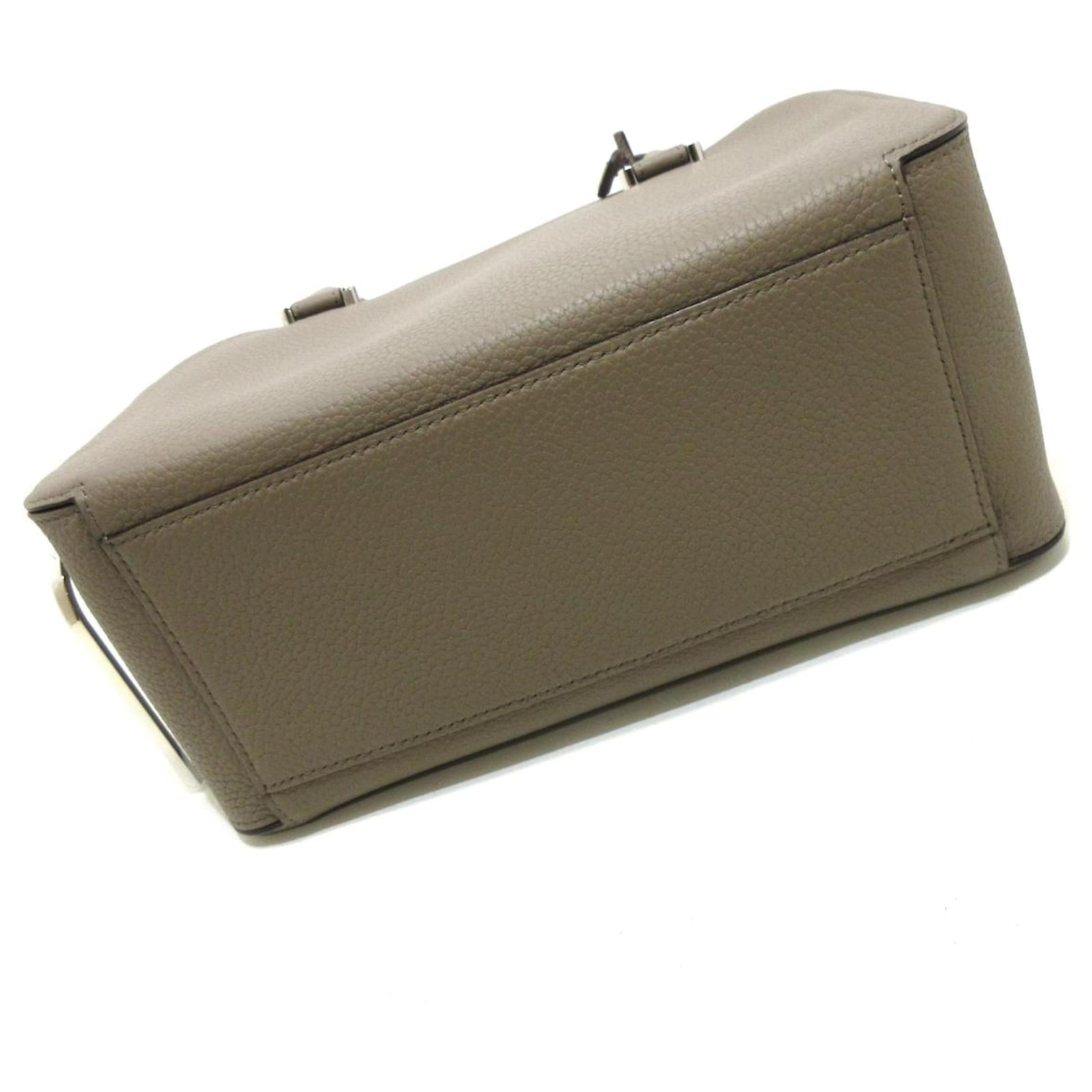 Delvaux Cool Box Grey Leather ref.914183 - Joli Closet