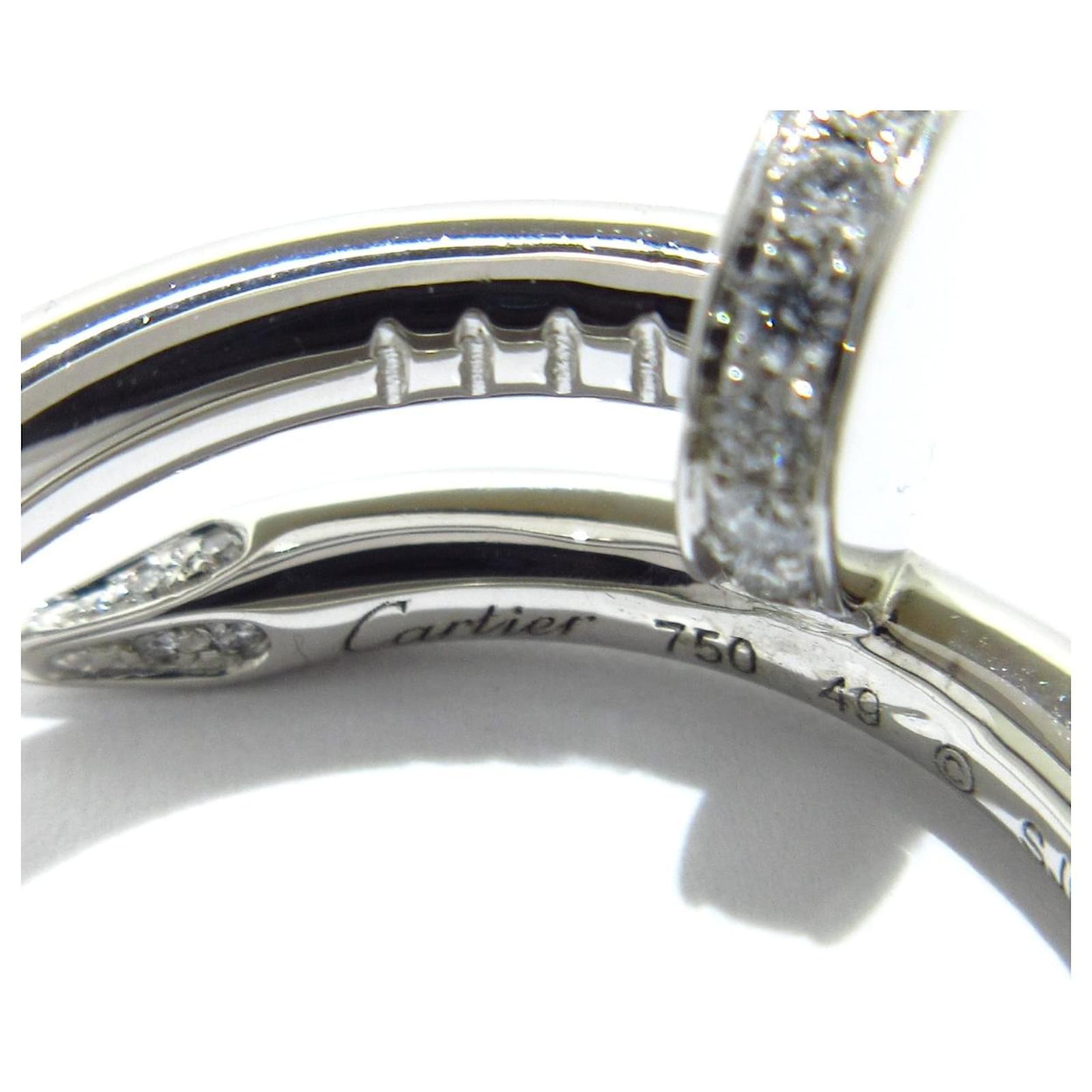Cartier Juste un clou Silvery White gold ref.915200 - Joli Closet
