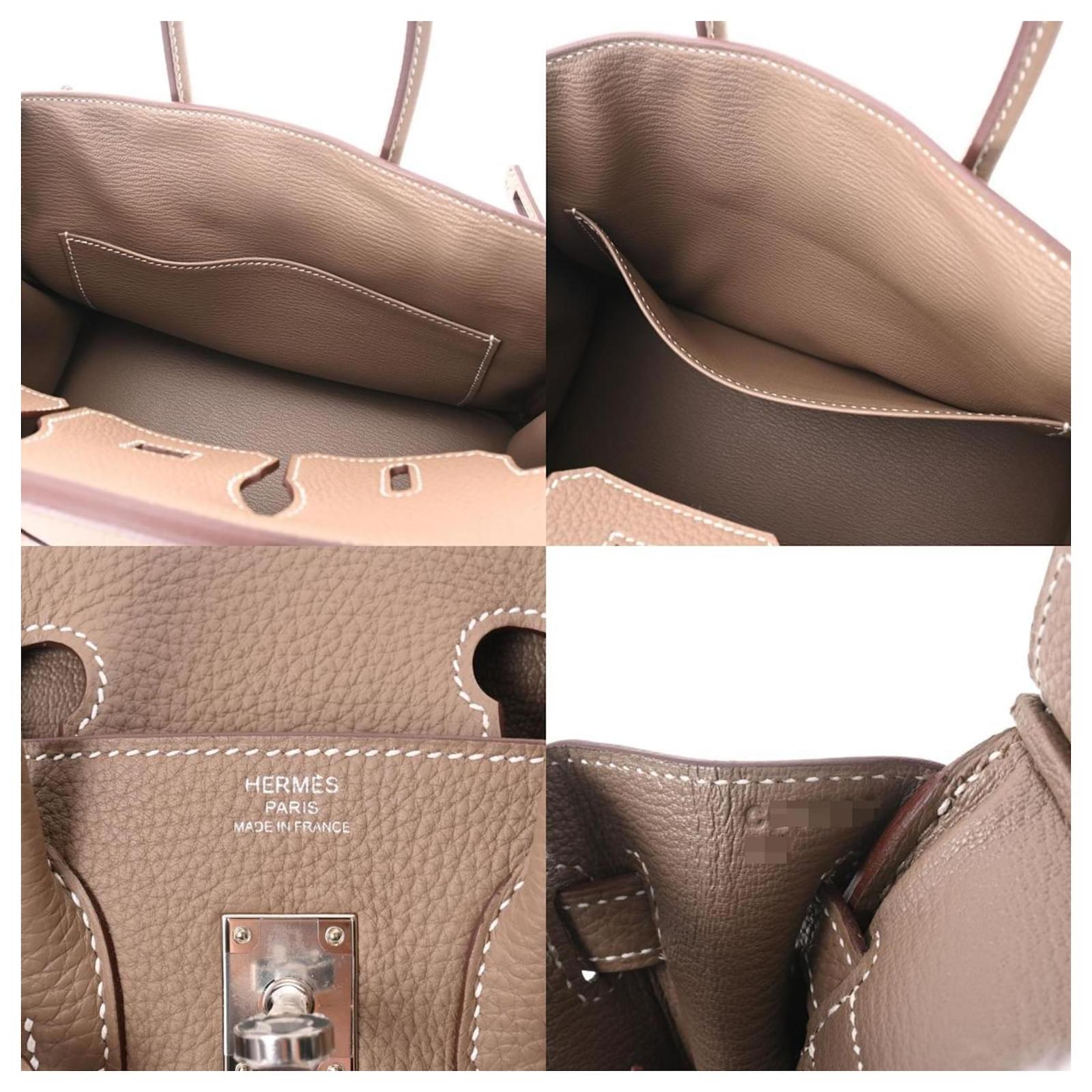 Hermès Birkin 25 Beige Leather ref.915253 - Joli Closet