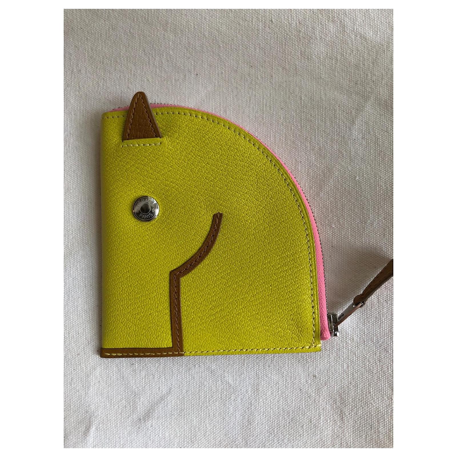 Hermès Hermes Paddock Yellow Lambskin ref.915902 - Joli Closet