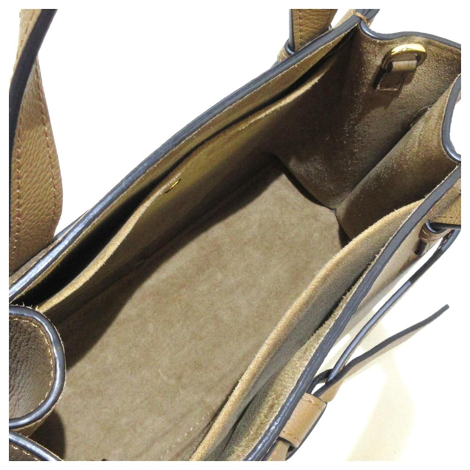 Loewe Gate Brown Leather ref.917890 - Joli Closet