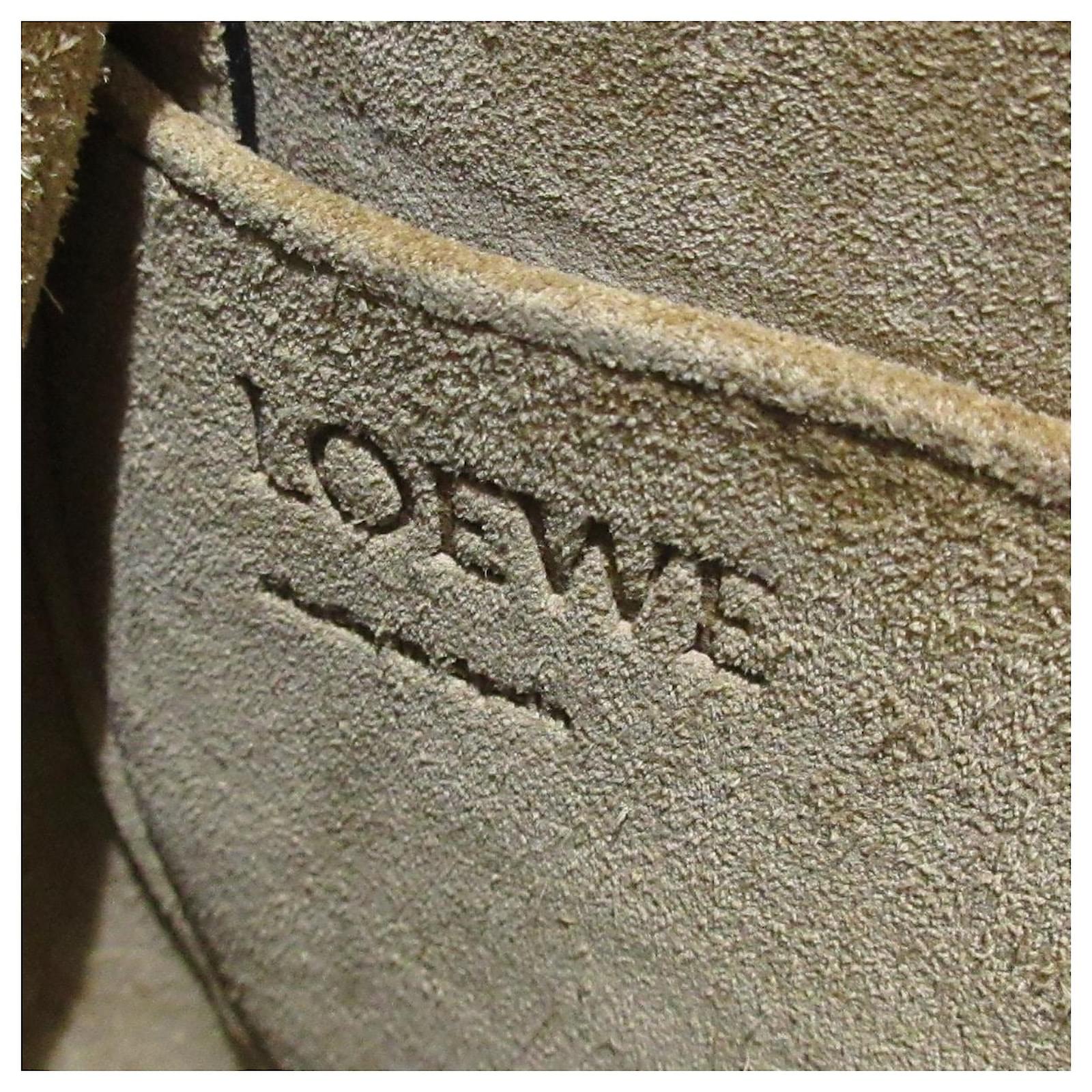 Loewe Gate Brown Leather ref.917890 - Joli Closet