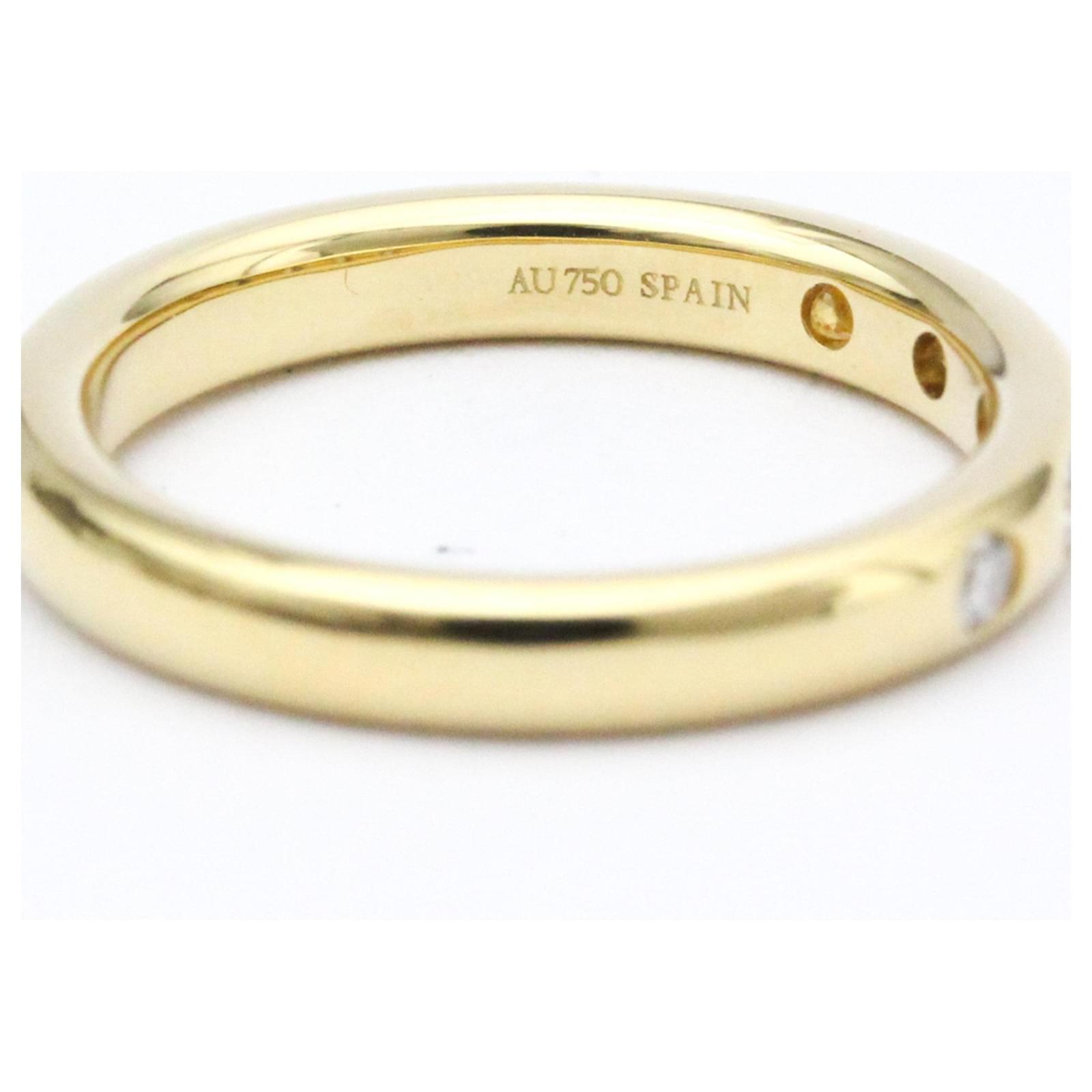 Tiffany & Co Stacking band Golden Yellow gold ref.930715 - Joli Closet
