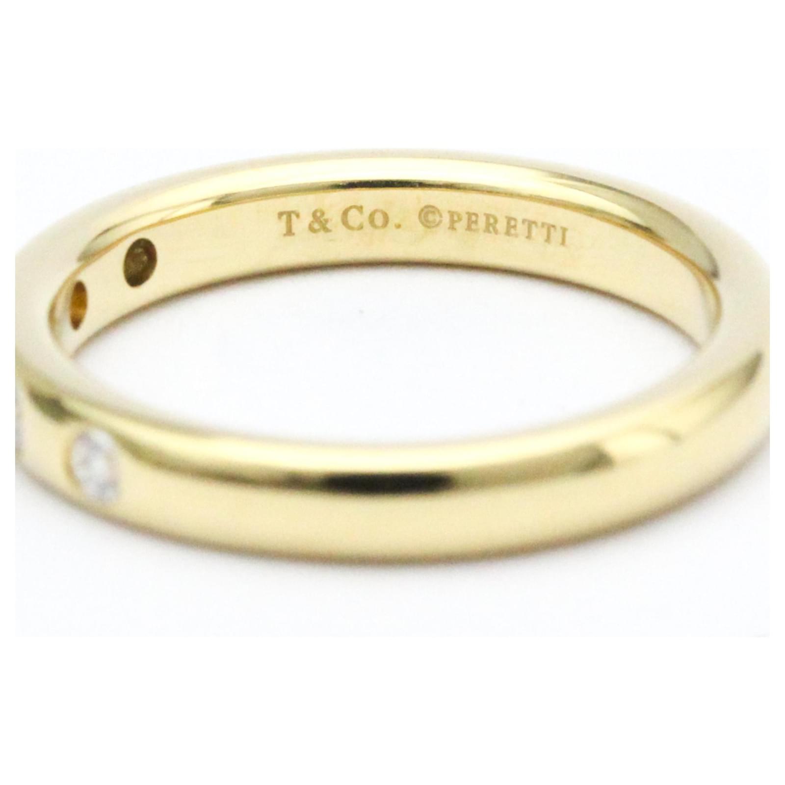 Tiffany & Co Stacking band Golden Yellow gold ref.930715 - Joli Closet