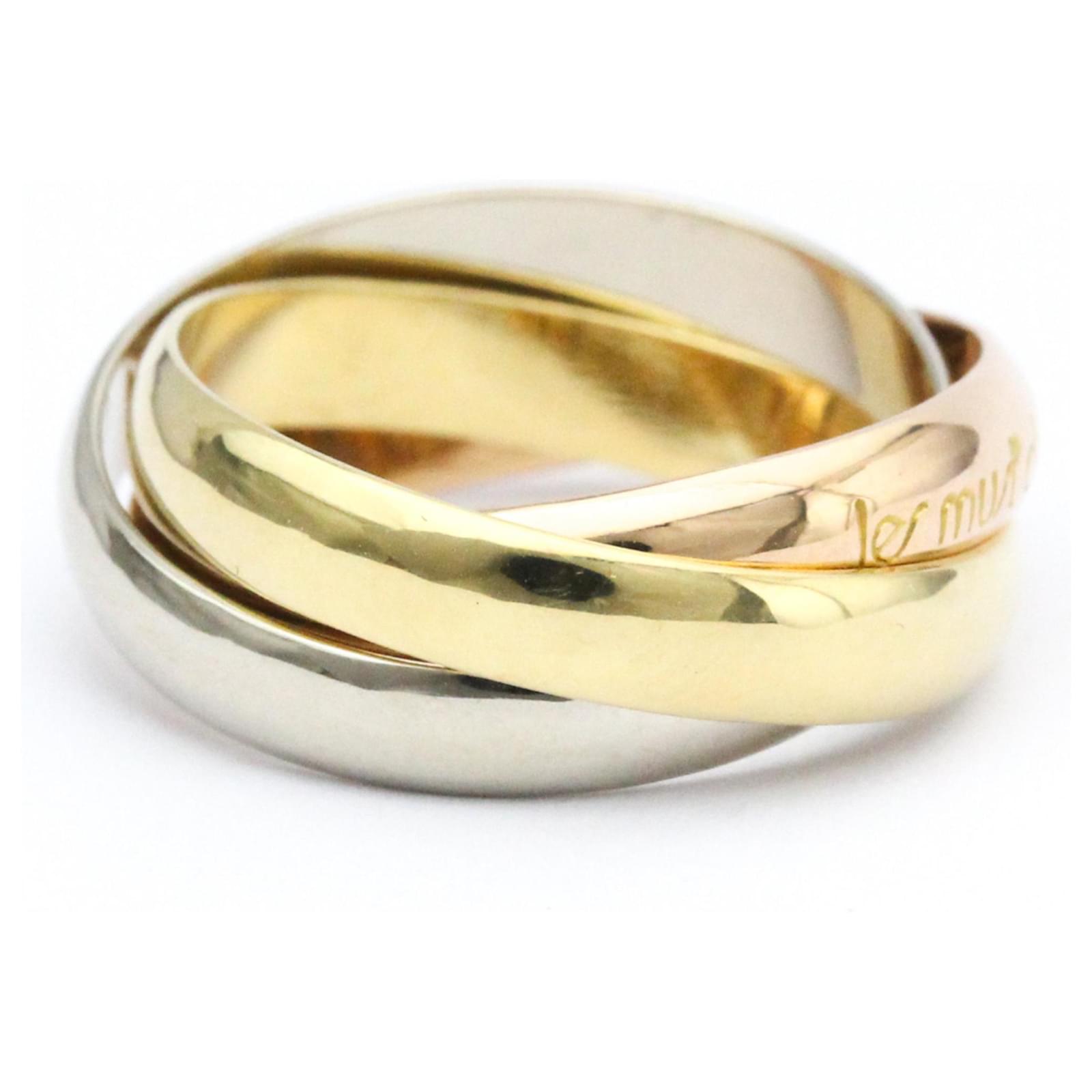 Cartier Trinity Golden Yellow gold ref.930730 - Joli Closet