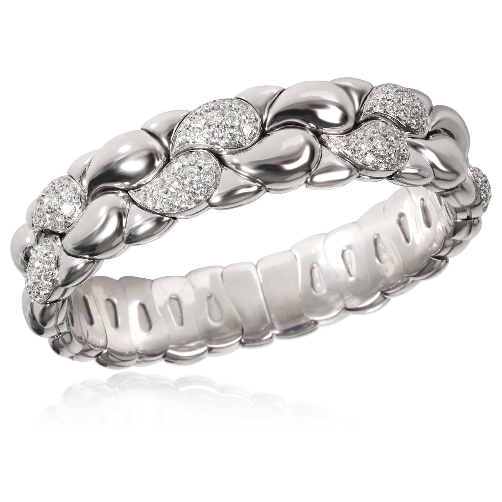 Chopard Casmir Diamond Bangle in 18K white gold 2.1 ctw Silvery ...