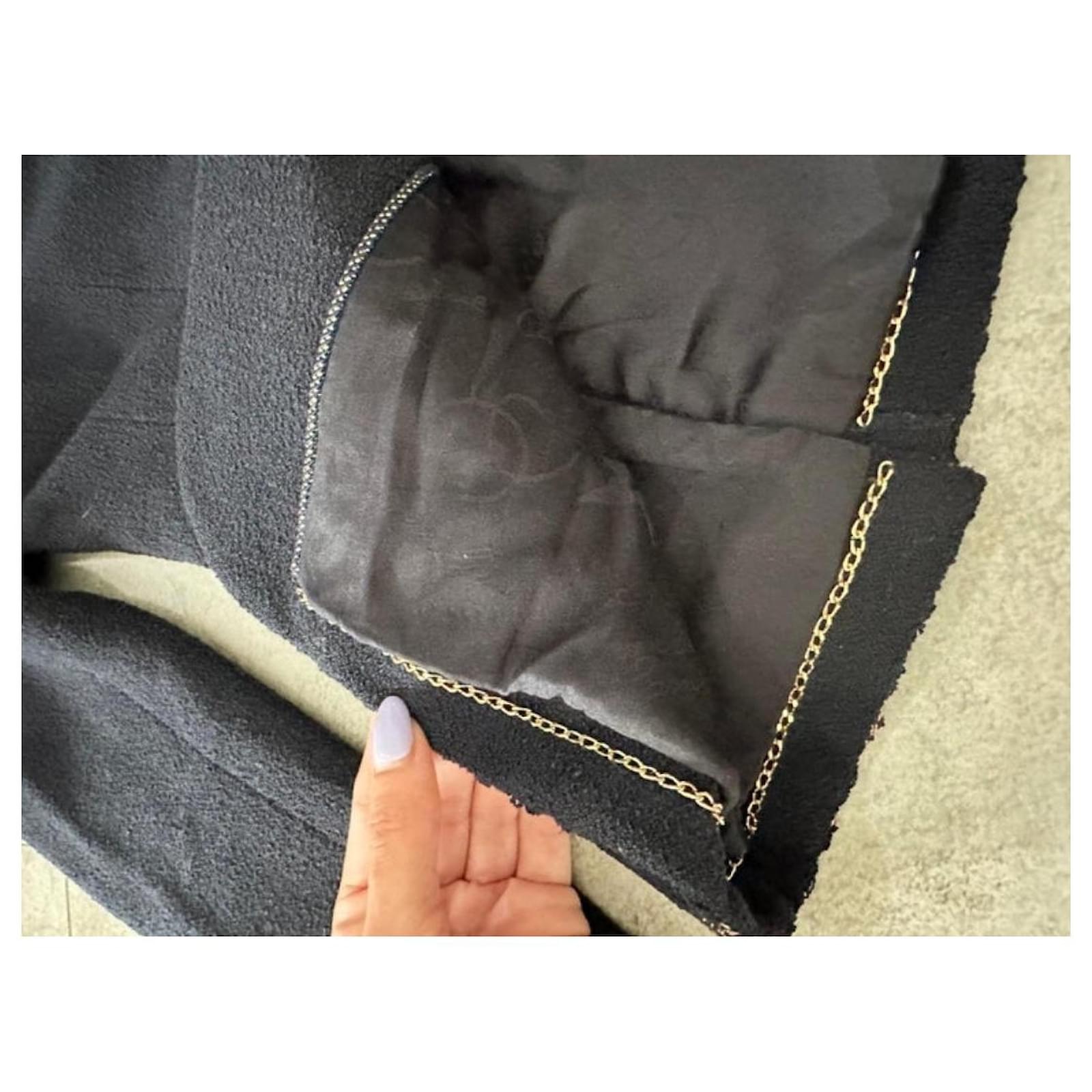 Chanel Venice Little Black Jacket Wool ref.934144 - Joli Closet