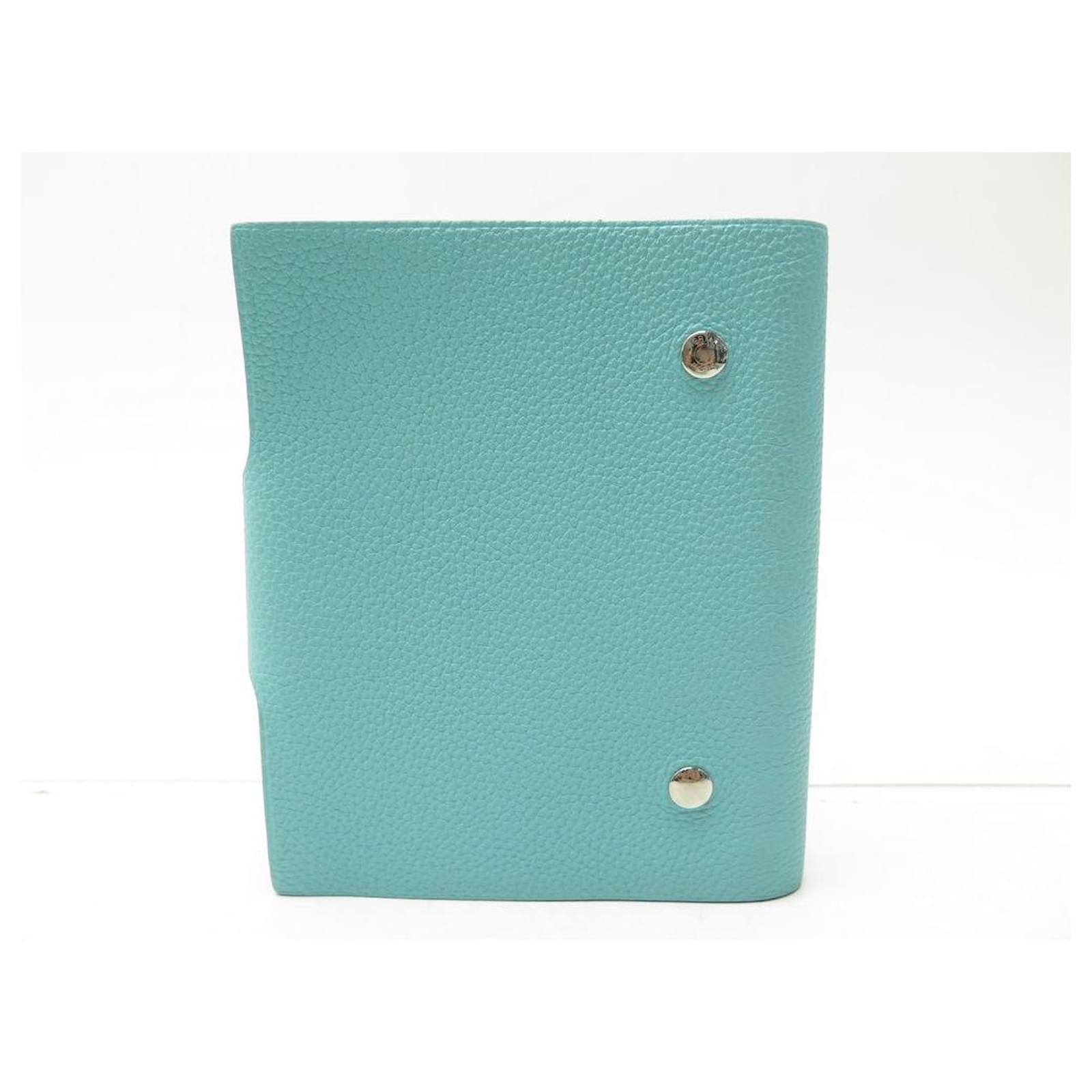 Hermès COVER CAHIER HERMES ULYSSE NEO PM BLUE LEATHER LEATHER NOTEBOOK ...