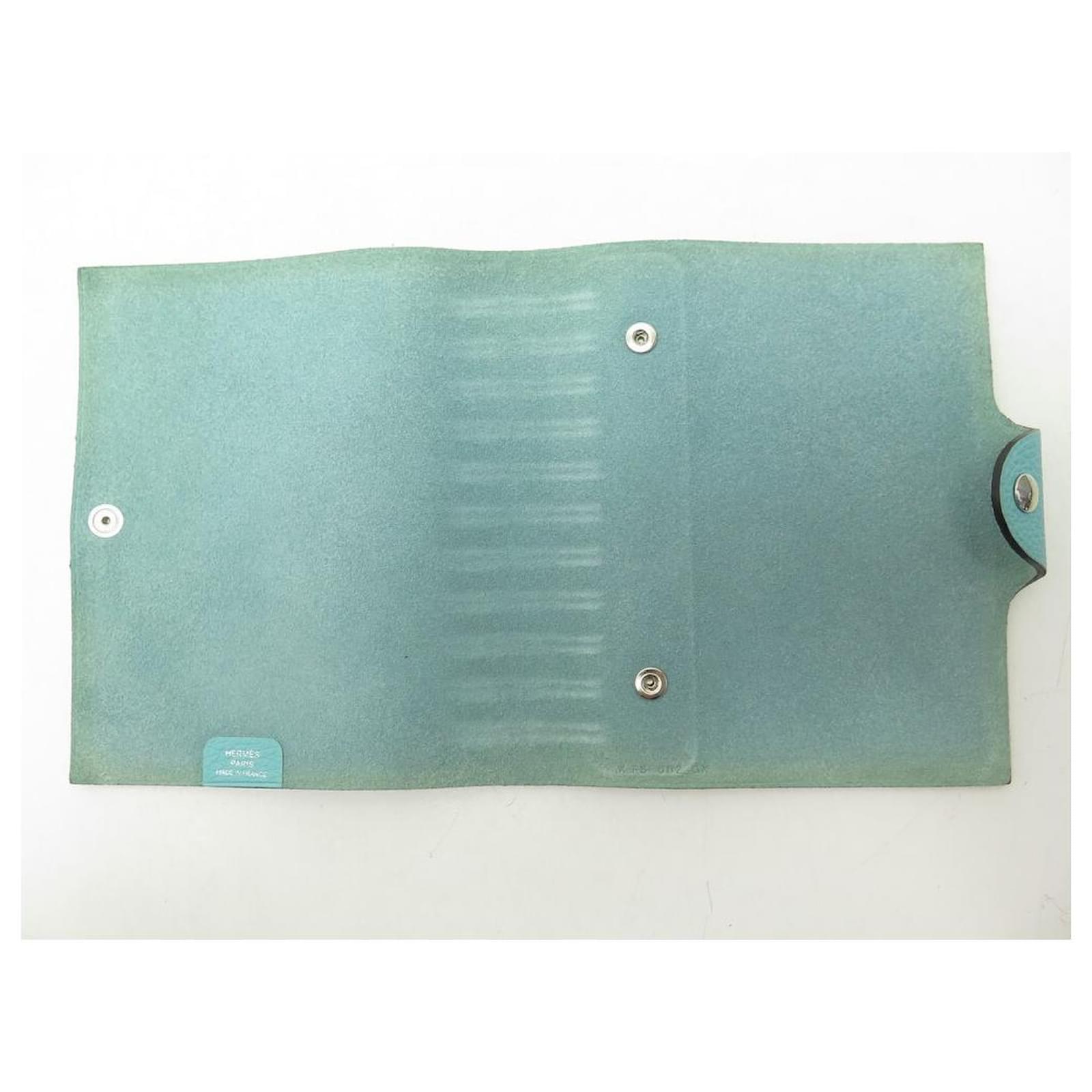 Hermès COVER CAHIER HERMES ULYSSE NEO PM BLUE LEATHER LEATHER NOTEBOOK ...