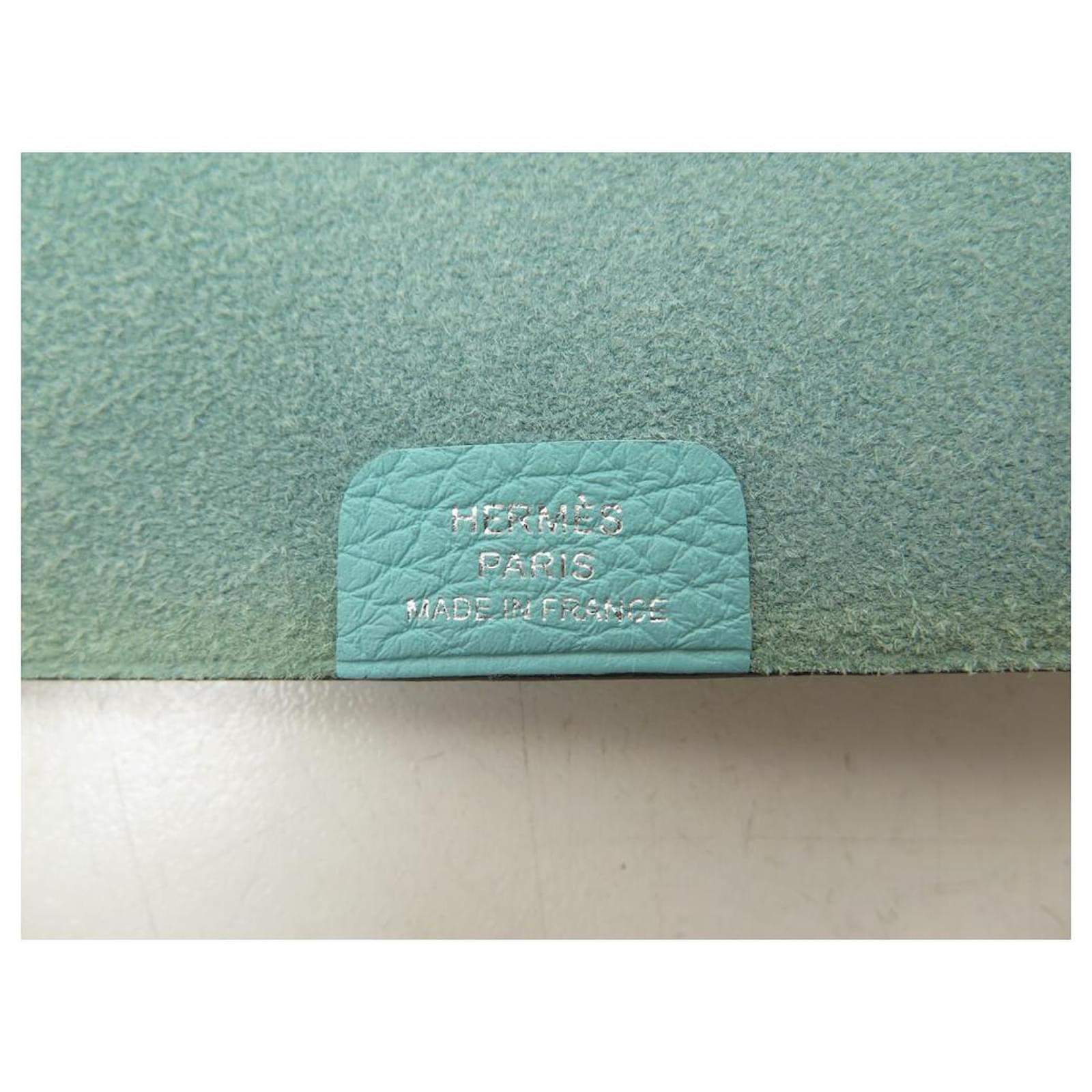 Hermès COVER CAHIER HERMES ULYSSE NEO PM BLUE LEATHER LEATHER NOTEBOOK ...