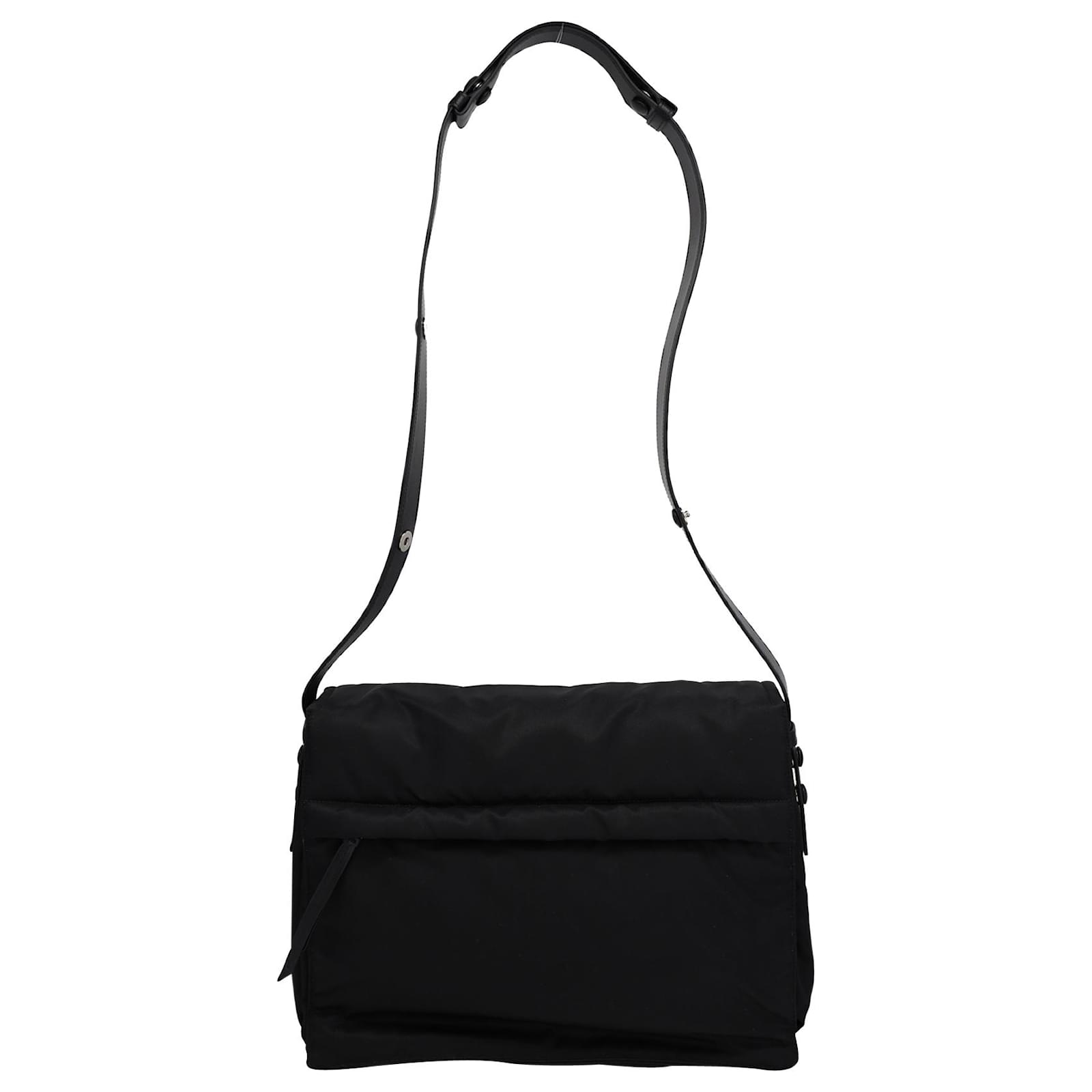Prada Re Nylon Large Padded Shoulder Bag In Black Nylon Ref936123 Joli Closet