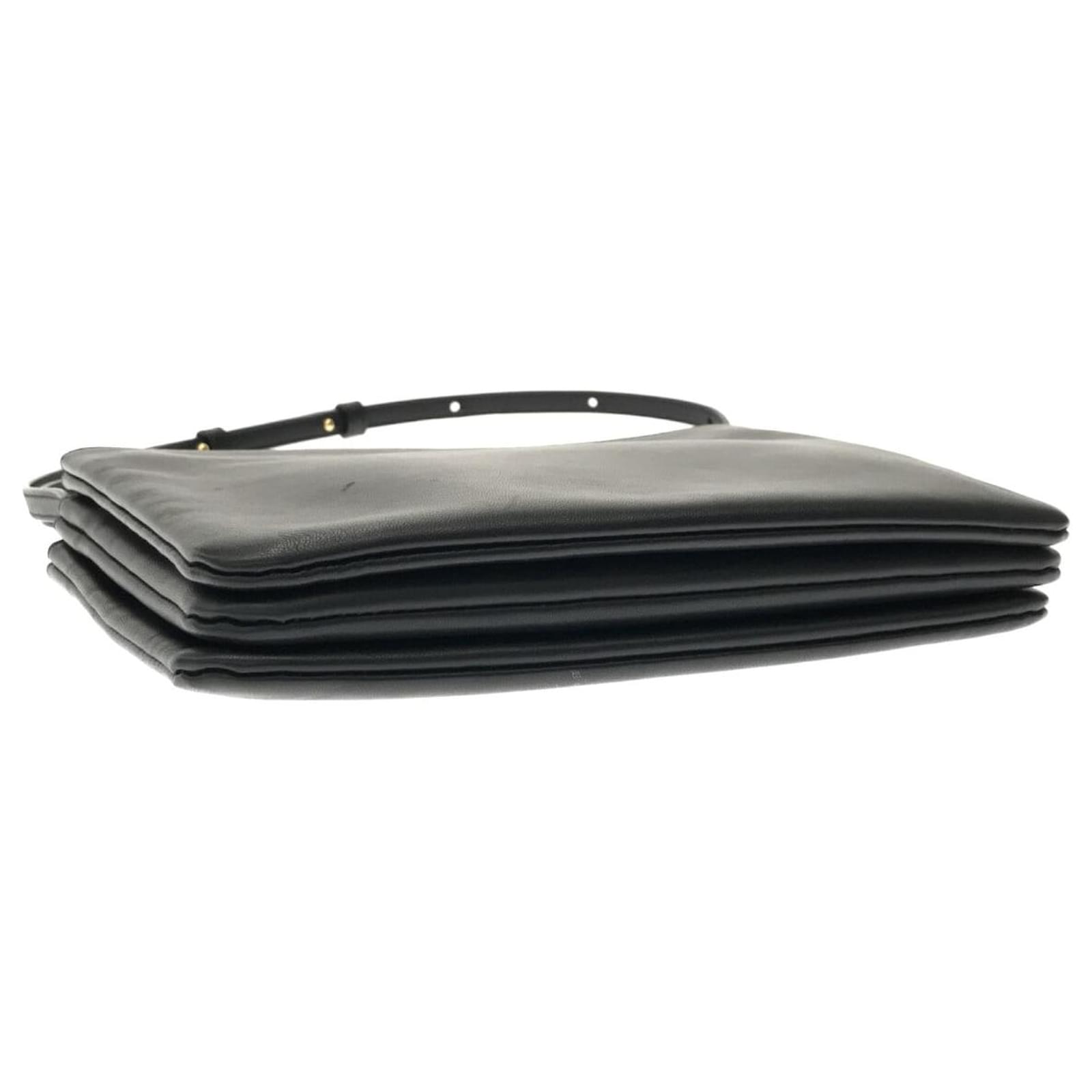 Céline Trio Black Leather ref.936335 - Joli Closet