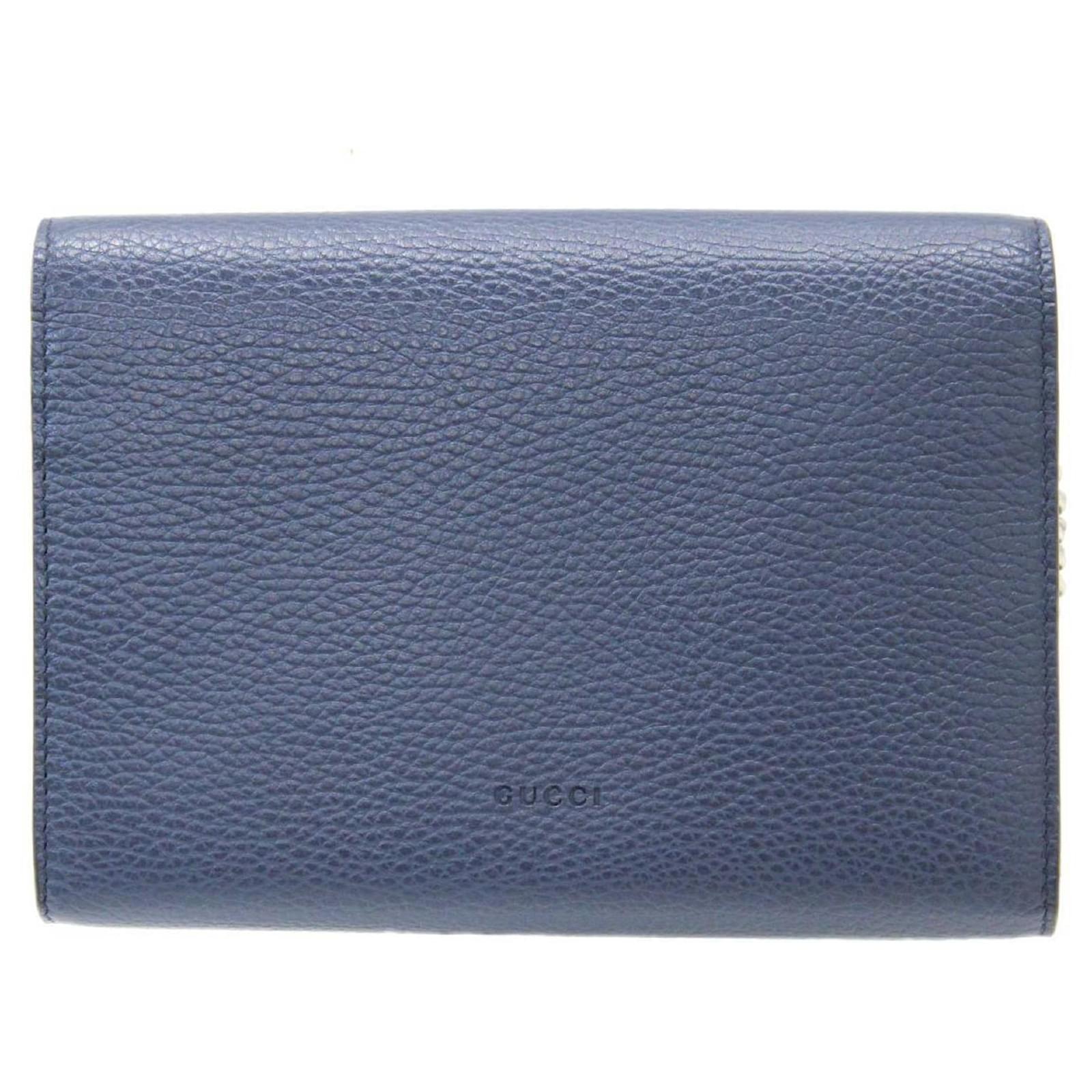 Gucci Dionysus Navy blue Leather ref.JC940325 (Sold) - Joli Closet