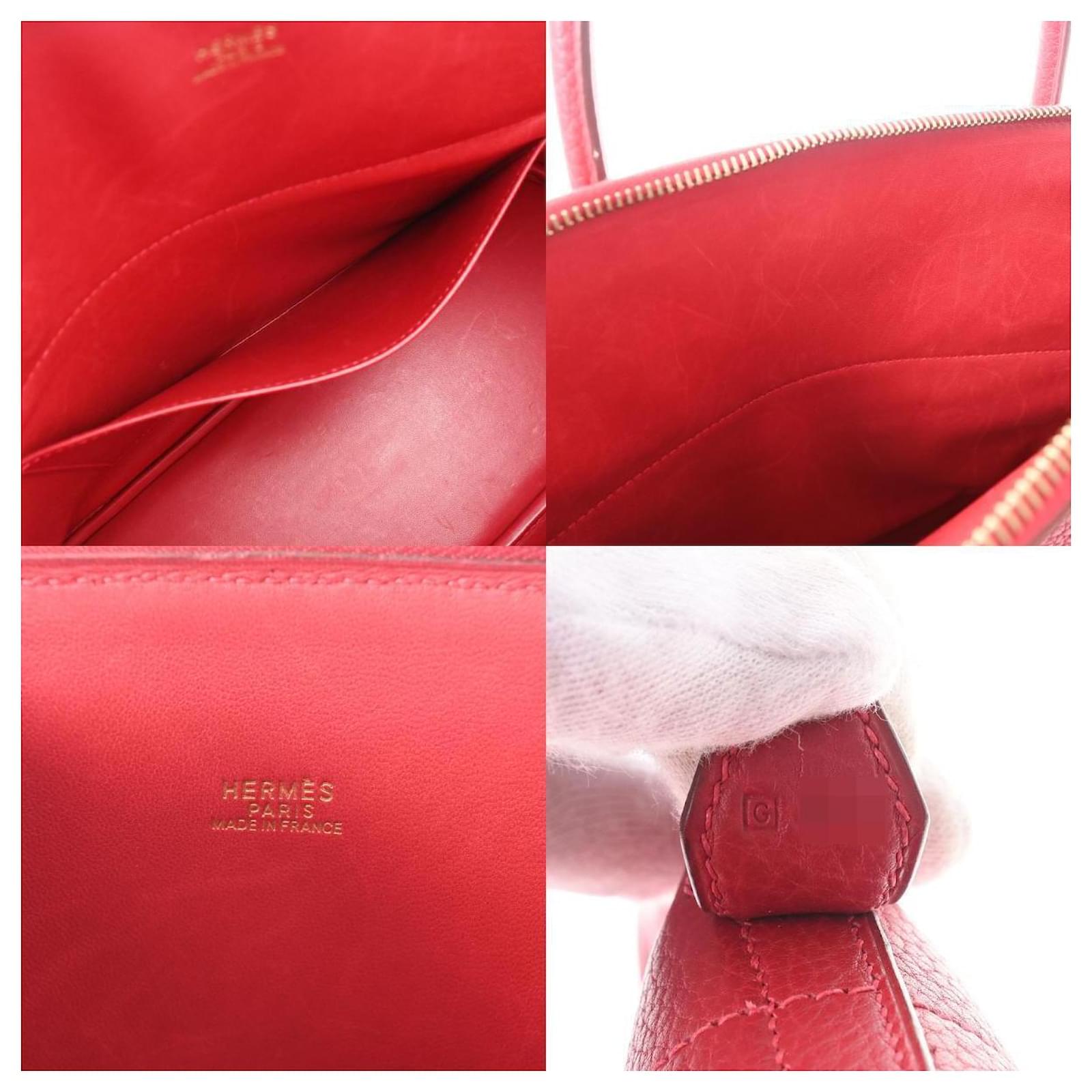 Hermès Bolide Red Leather ref.944194 - Joli Closet