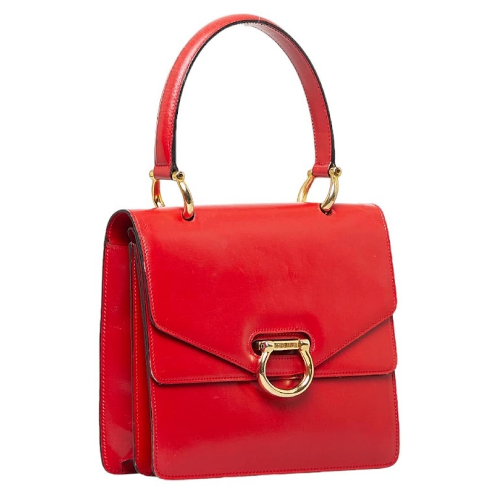Céline Red Leather ref.944468 - Joli Closet