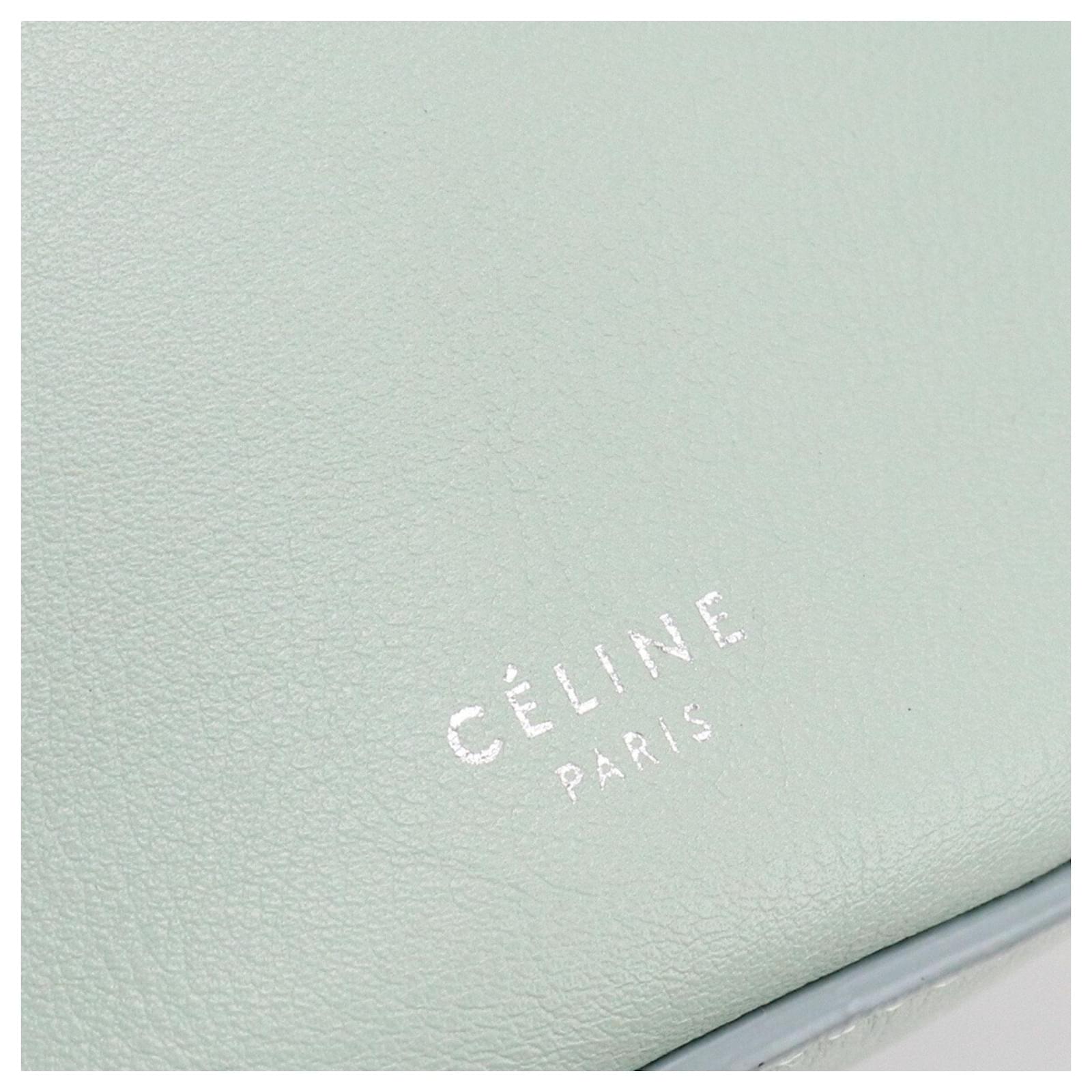 Céline Celine Green Leather ref.945085 - Joli Closet