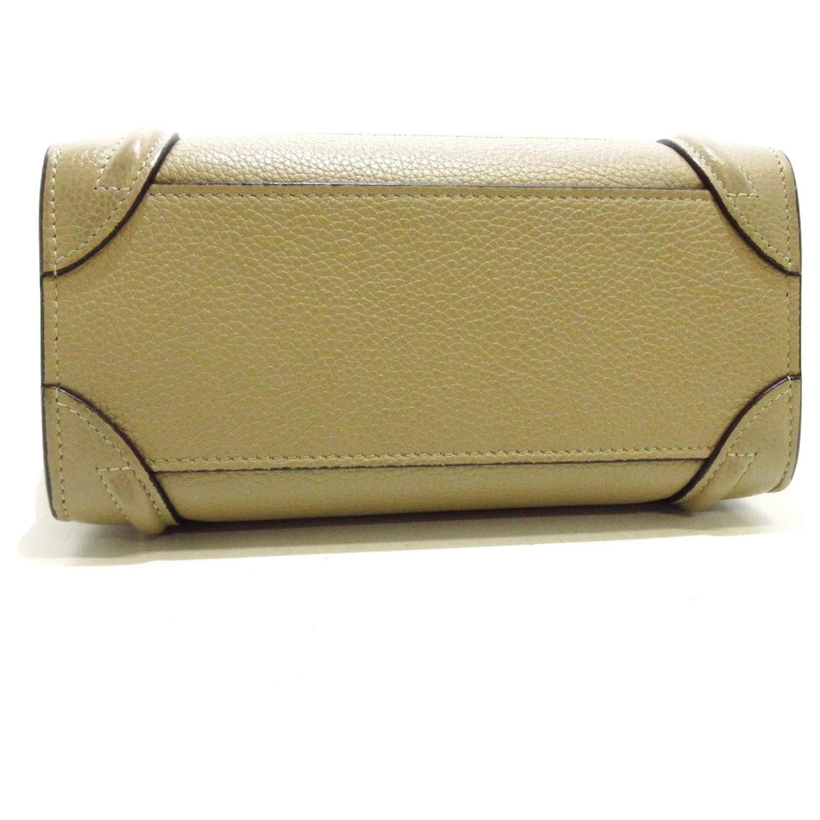 Céline Luggage Beige Leather ref.945270 - Joli Closet