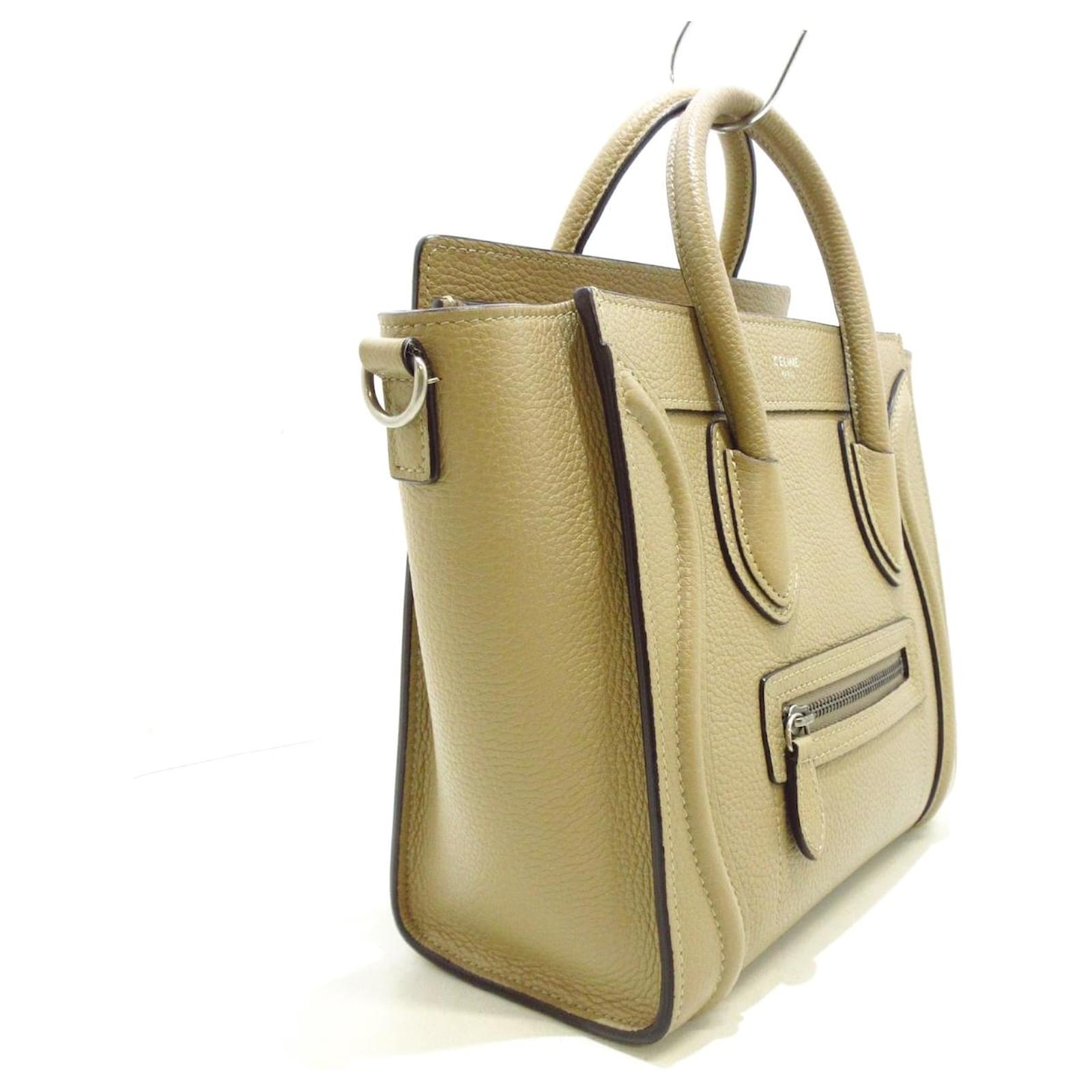 Céline Luggage Beige Leather ref.945270 - Joli Closet