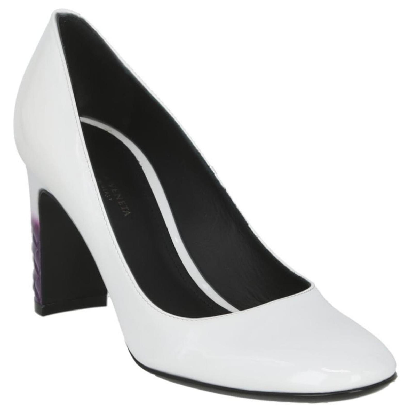 Bottega Veneta Patent Leather Ombré Pumps Multiple colors Pony-style ...