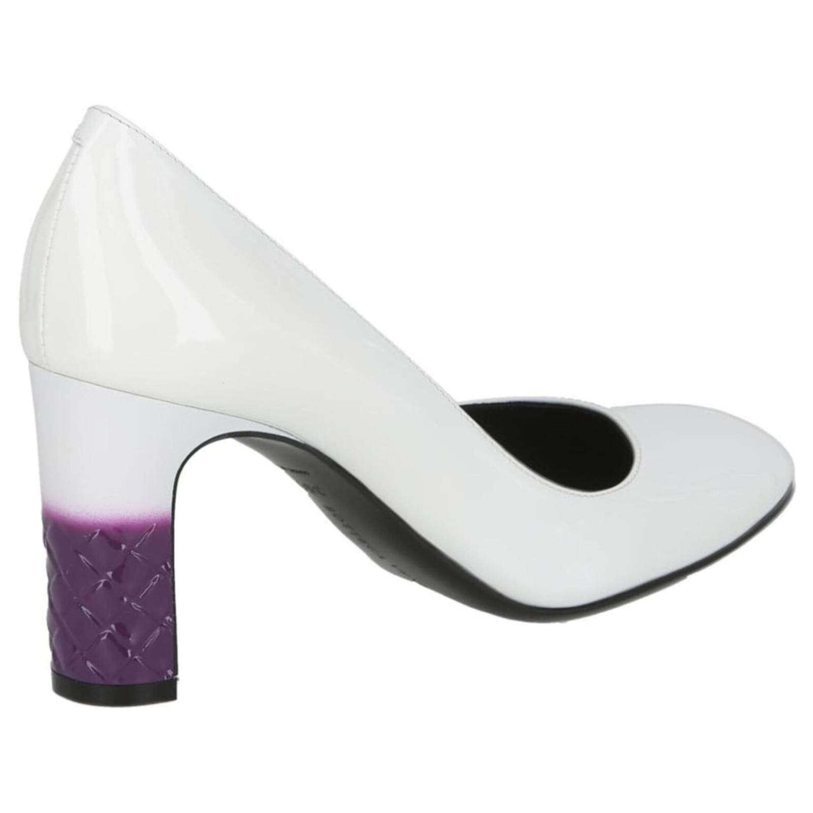 Bottega Veneta Patent Leather Ombré Pumps Multiple colors Pony-style ...