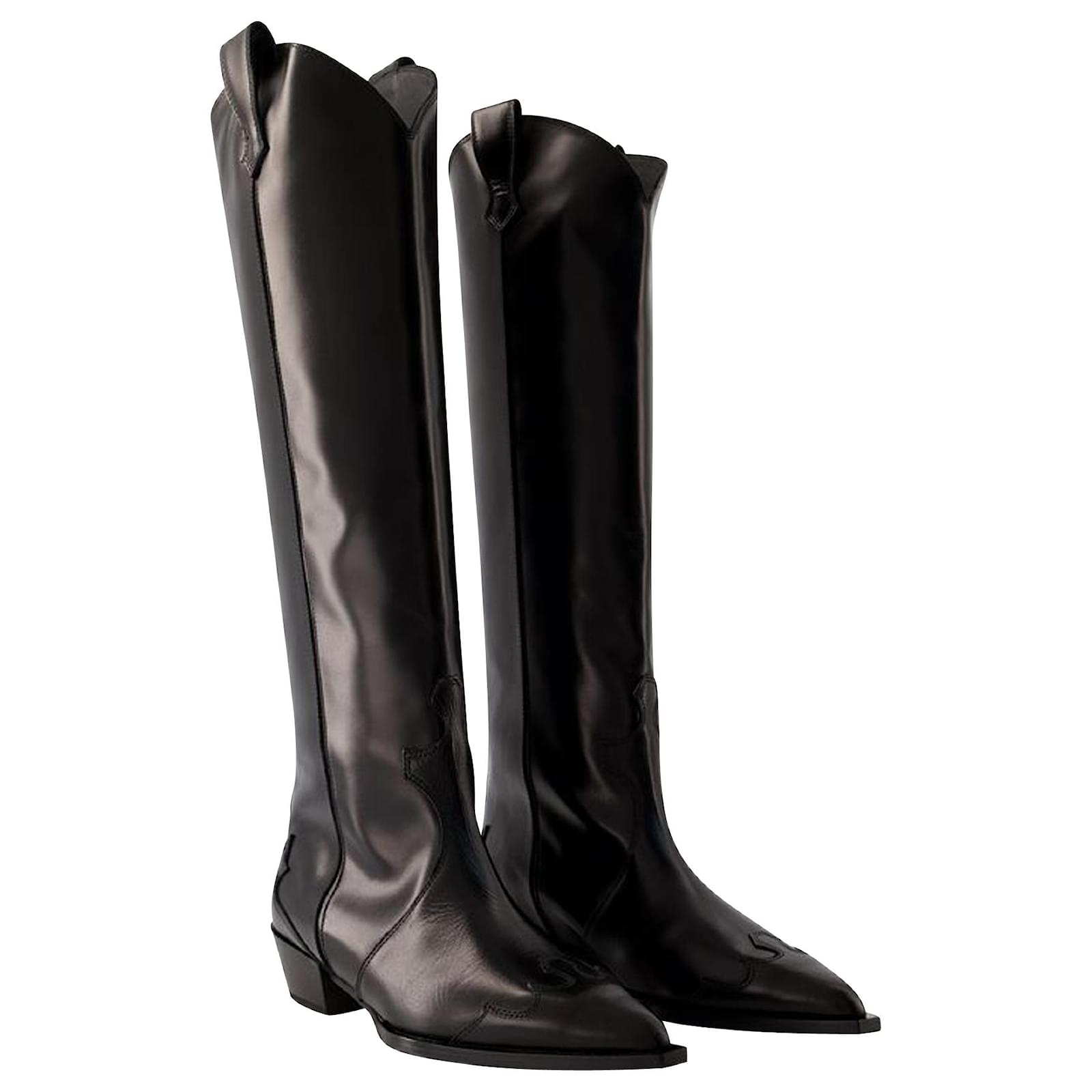 Aruna Boots - Aeyde - Leather - Black ref.947199 - Joli Closet