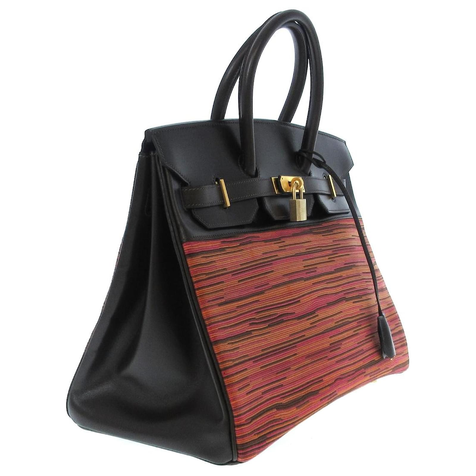 Hermès HERMES BIRKIN 35 Multiple colors Leather ref.947774 - Joli Closet