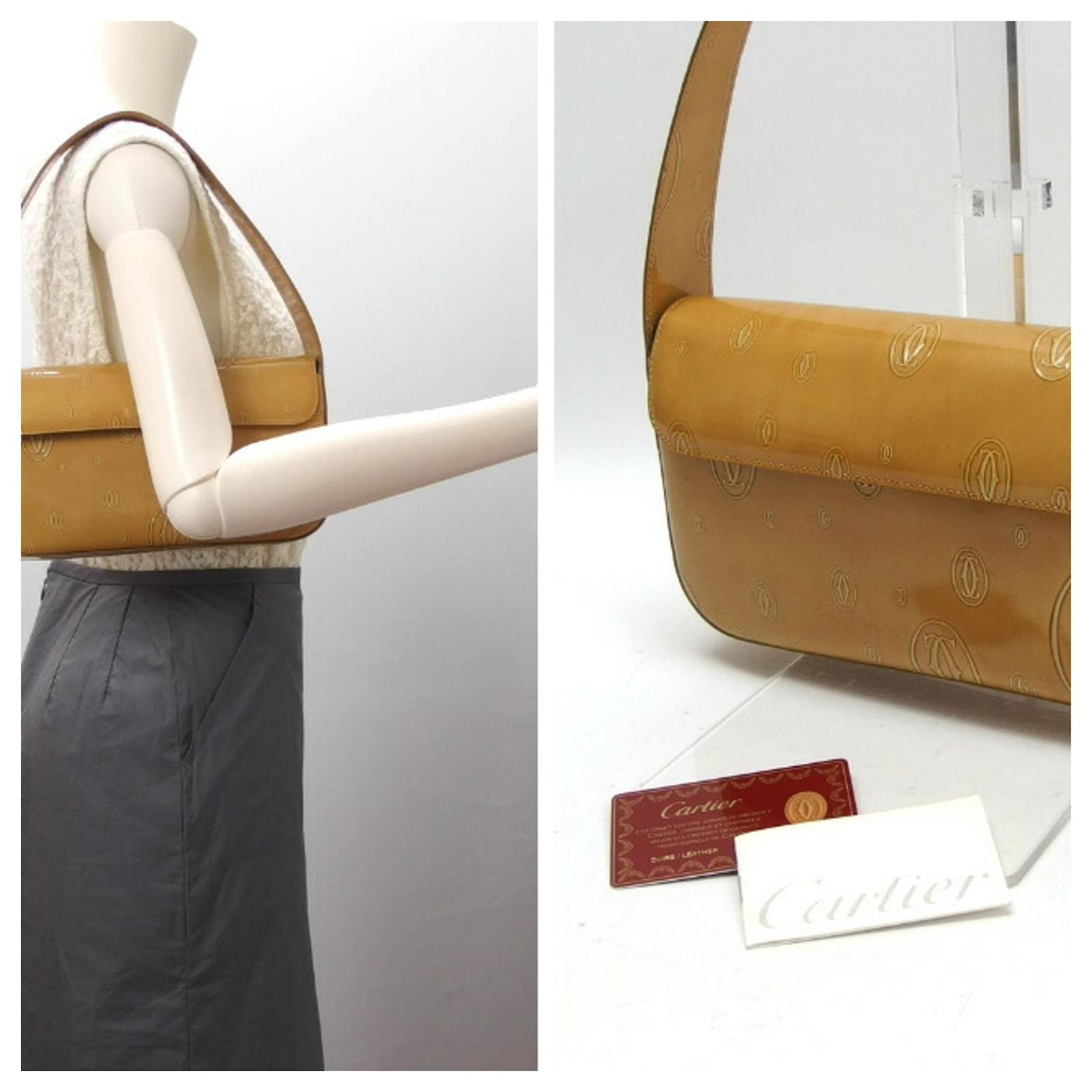 Cartier Happy birthday Beige Patent leather ref.951268 - Joli Closet