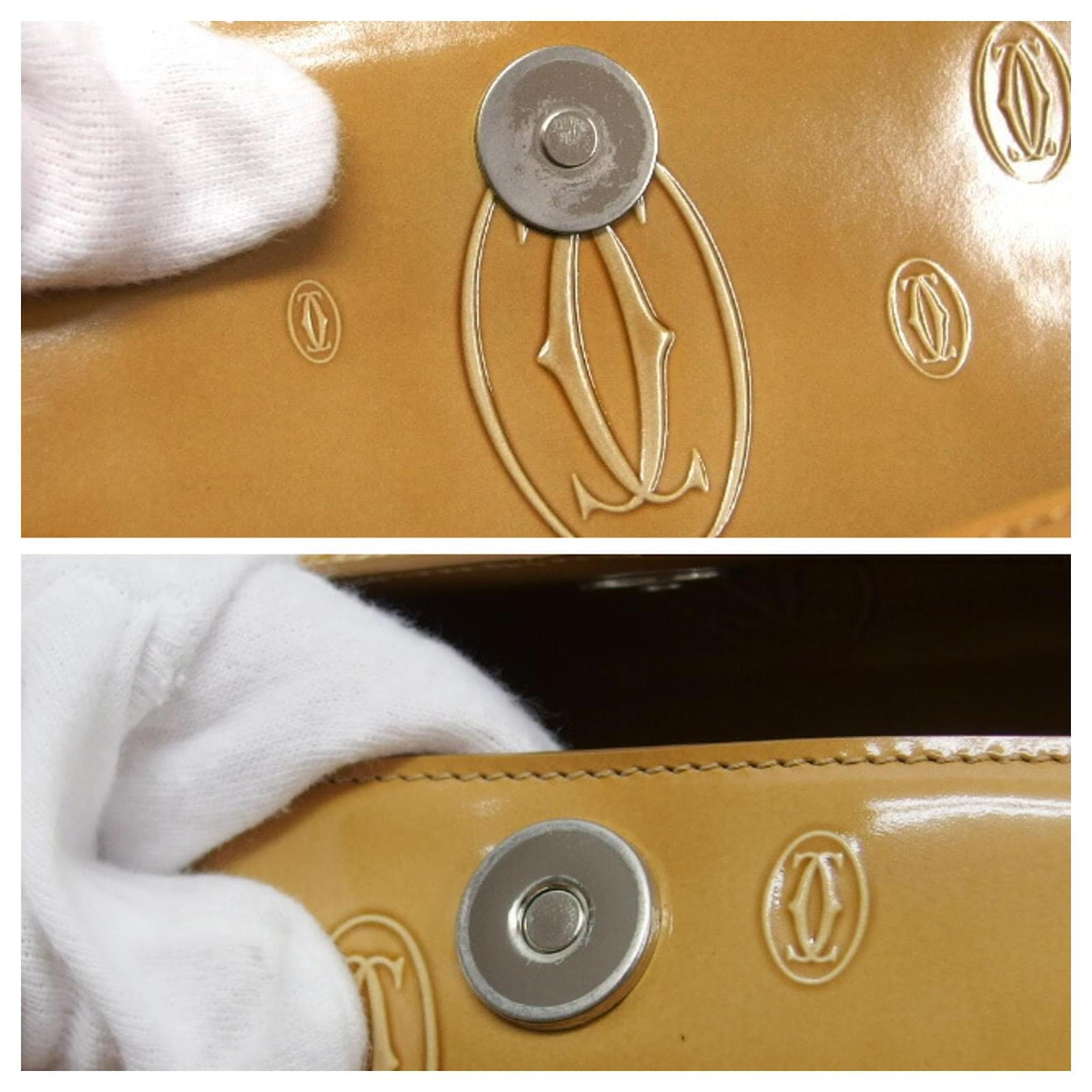 Cartier Happy birthday Beige Patent leather ref.951268 - Joli Closet