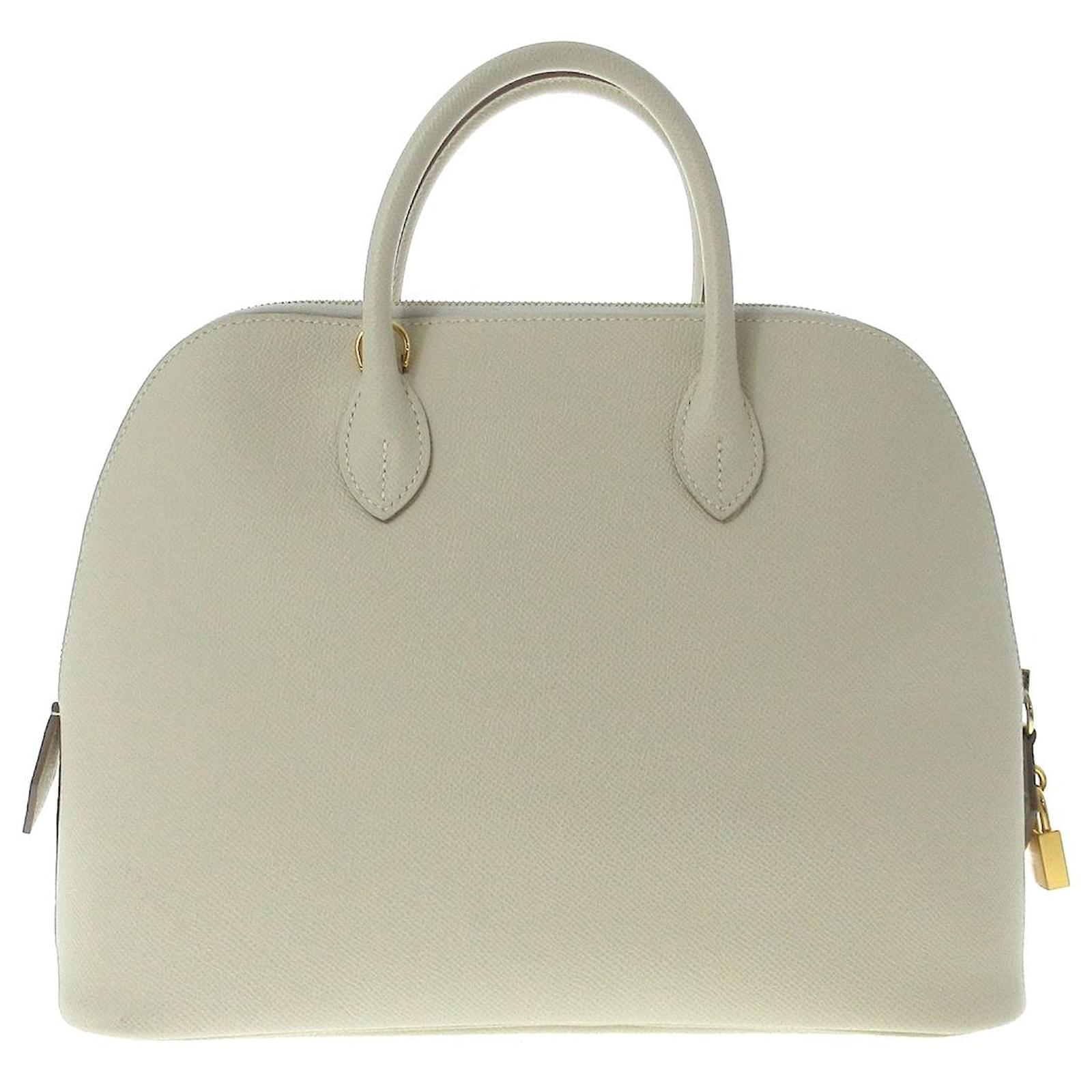 Hermès Hermes Bolide White Leather ref.957101 - Joli Closet