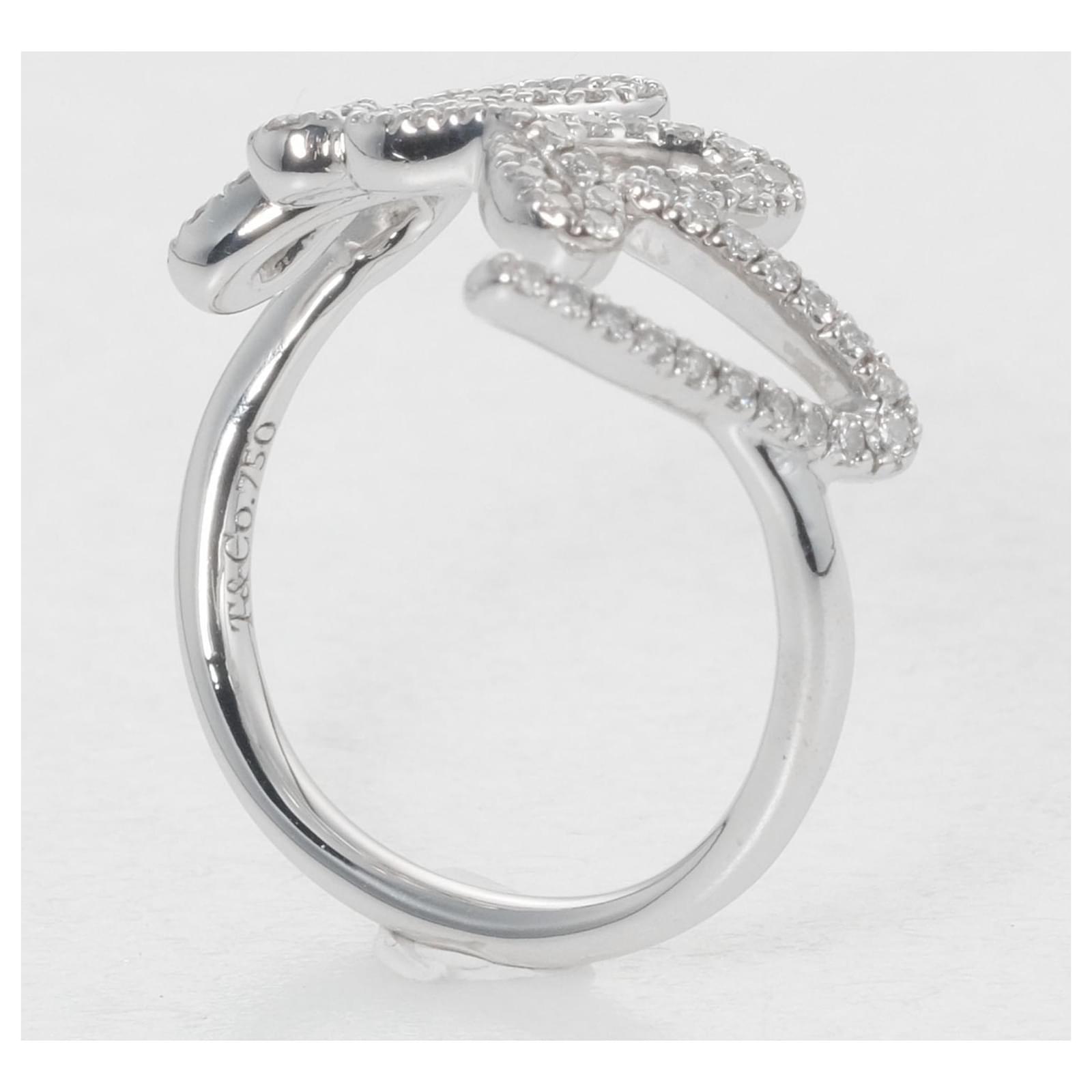 Tiffany & Co Amour Or blanc Blanc ref.957224 - Joli Closet