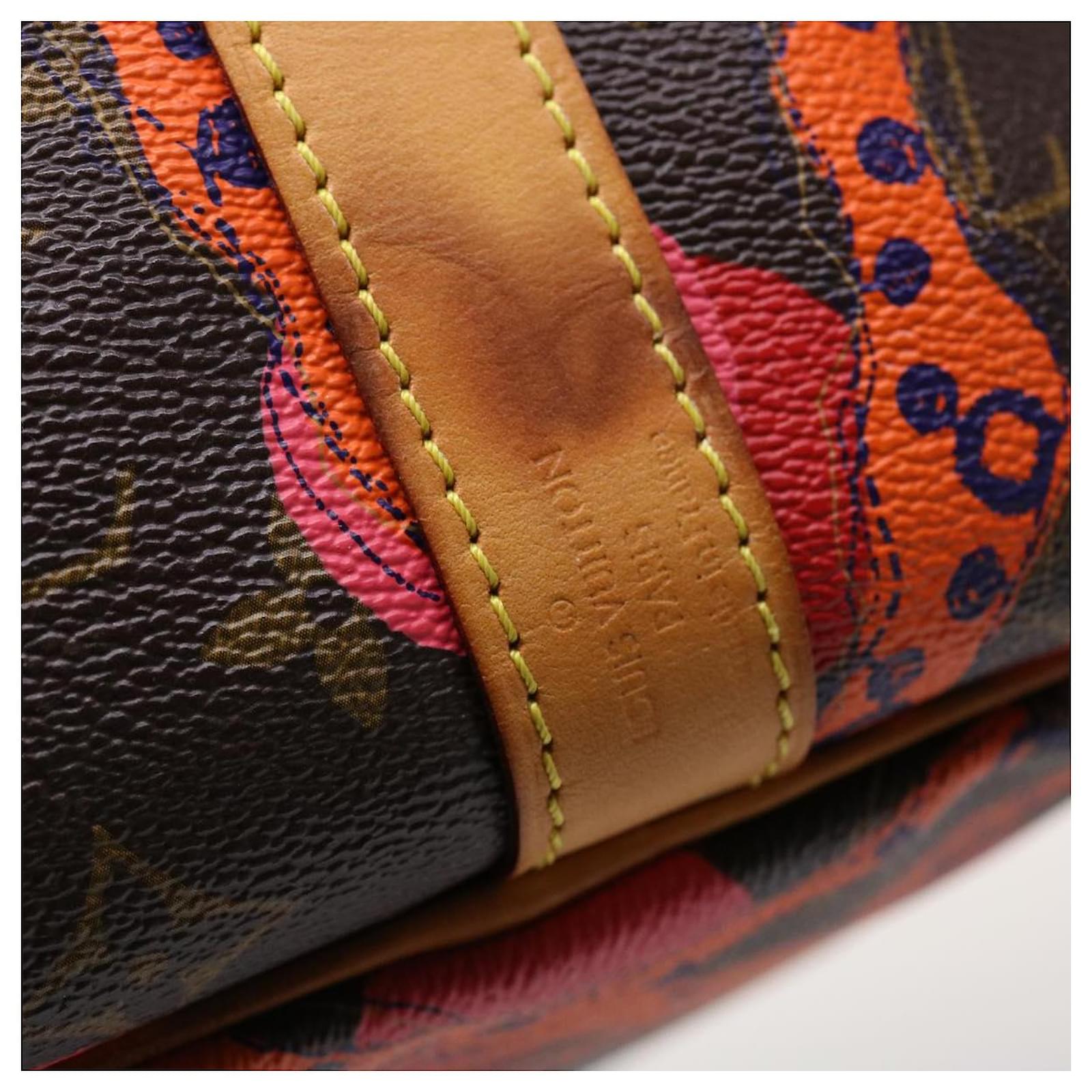 Louis Vuitton Keepall Bandouliere 45 Brown Cloth ref.970004 - Joli Closet