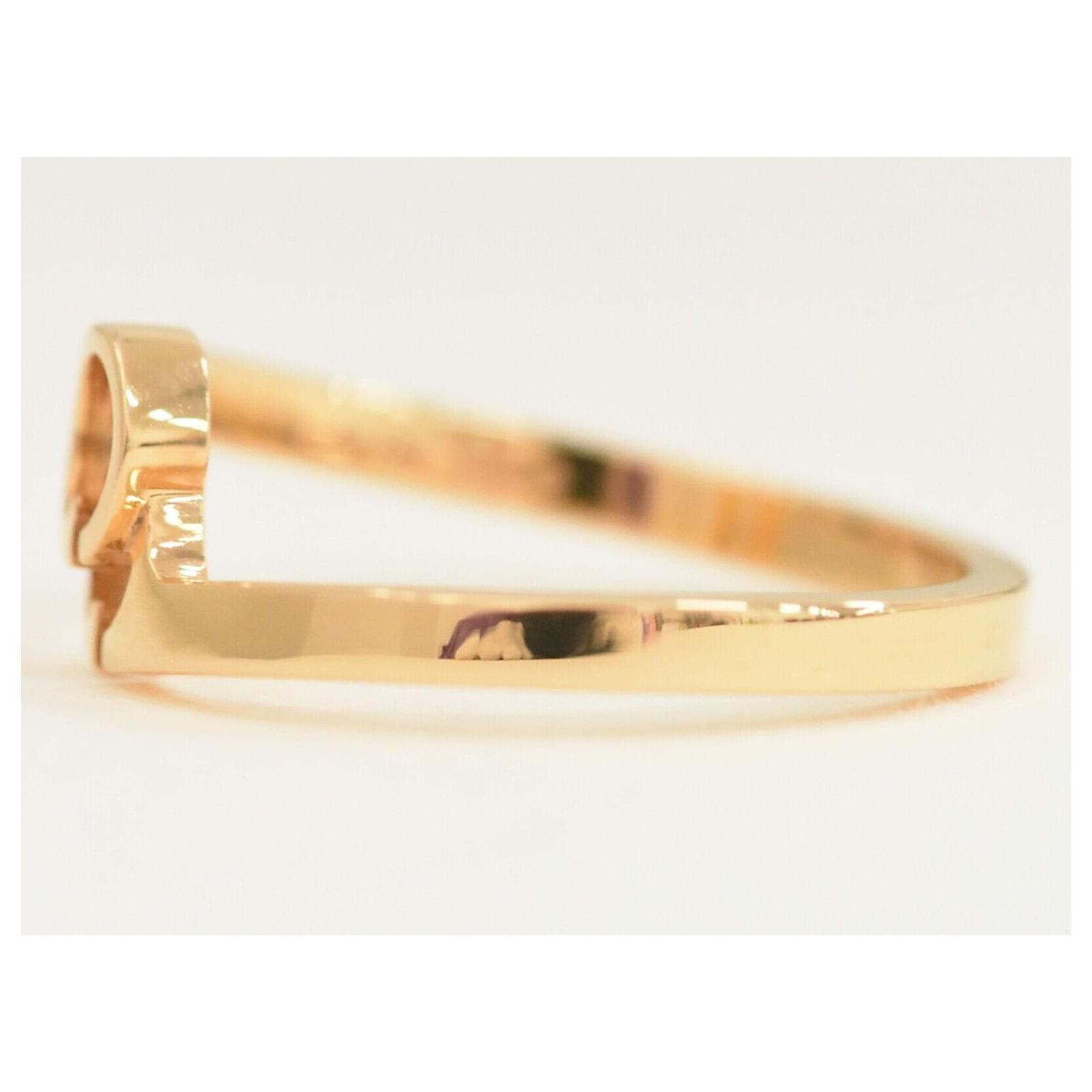 GUCCI logo Golden Pink gold ref.970926 - Joli Closet