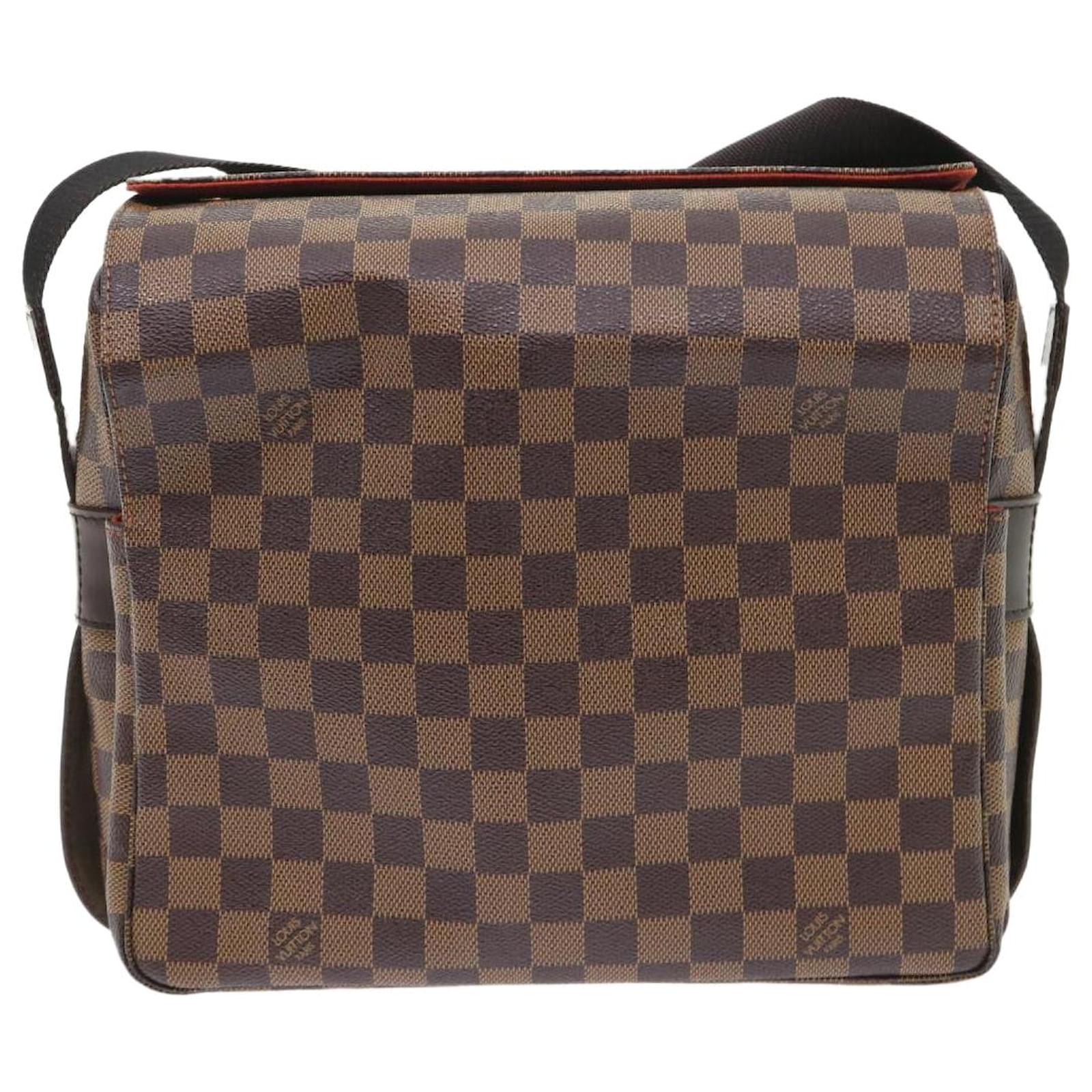 Louis Vuitton Naviglio Brown Cloth ref.1001250 - Joli Closet