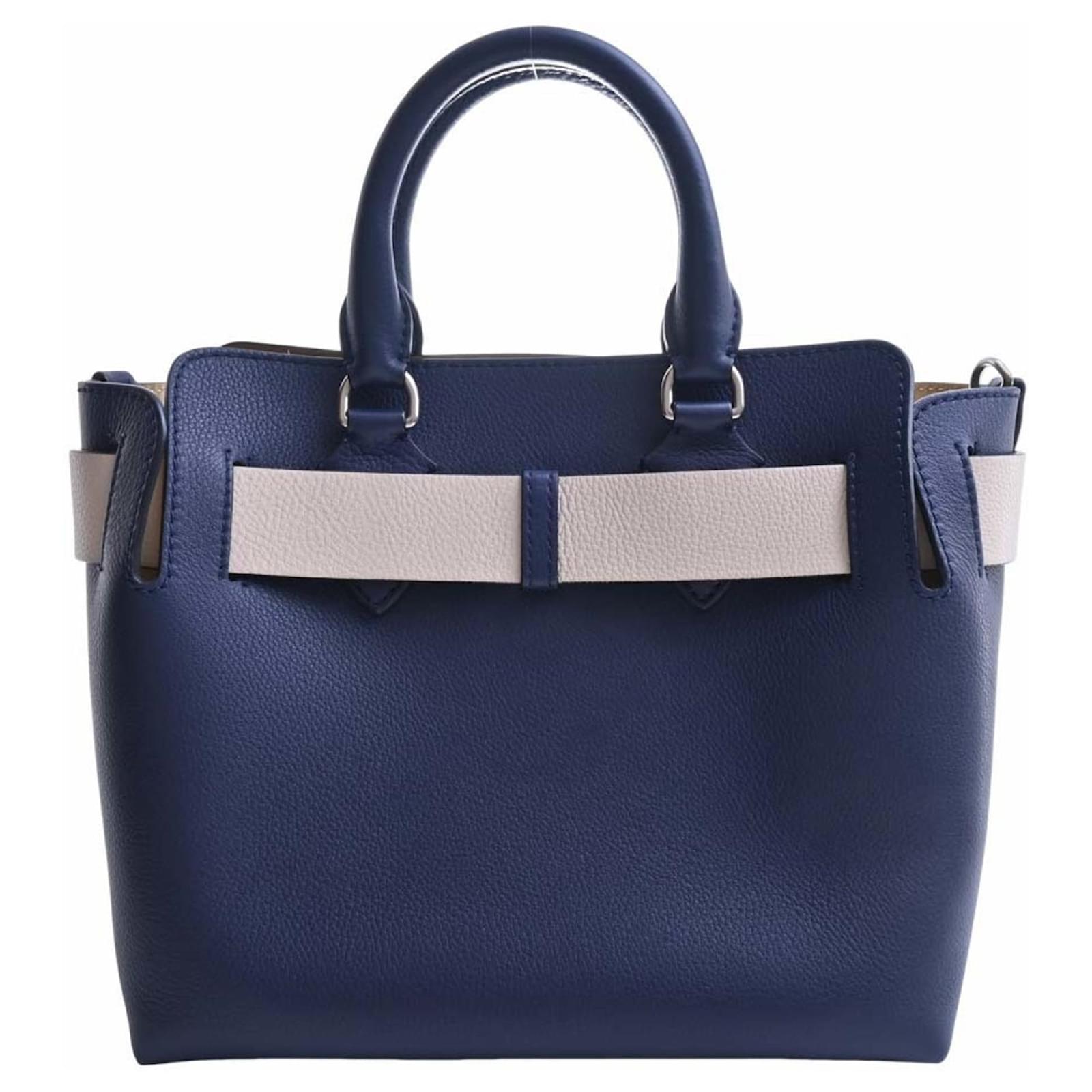 Burberry Belt bag Blue Leather ref.1009095 - Joli Closet