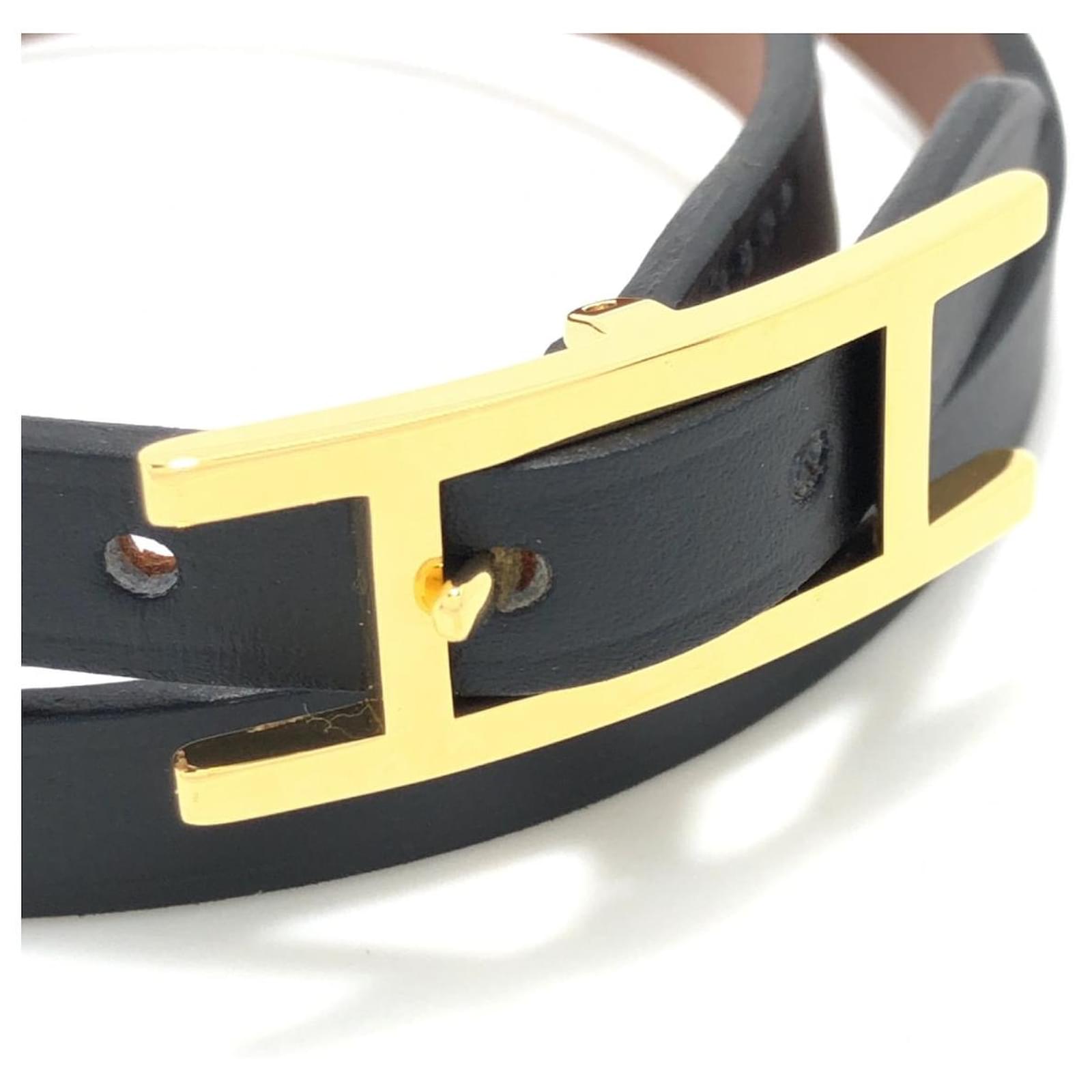 Hermès Hapi 3 Black Leather ref.972539 - Joli Closet