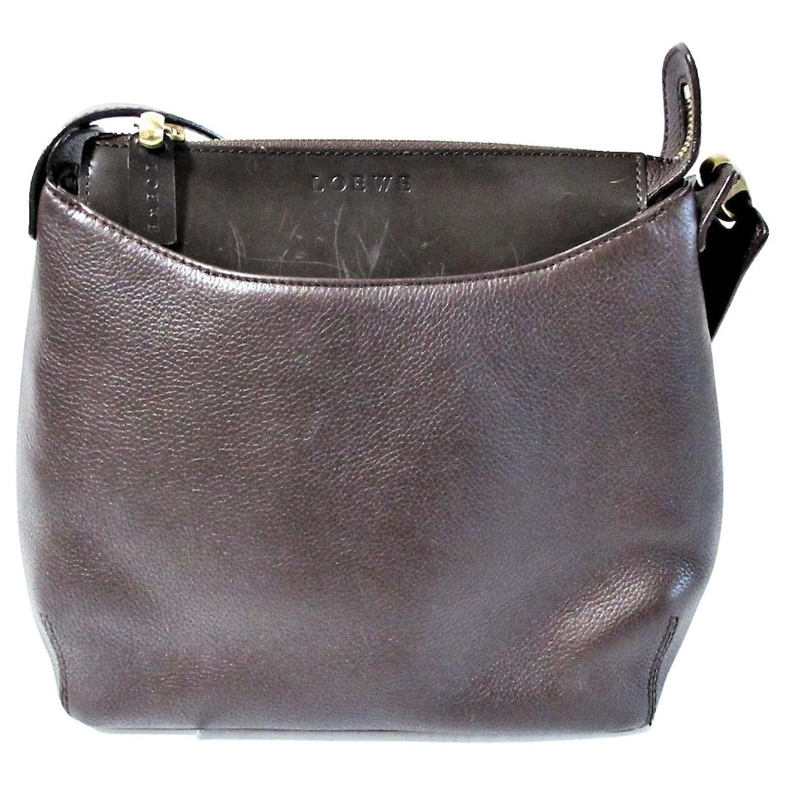 Loewe Brown Leather ref.973103 - Joli Closet