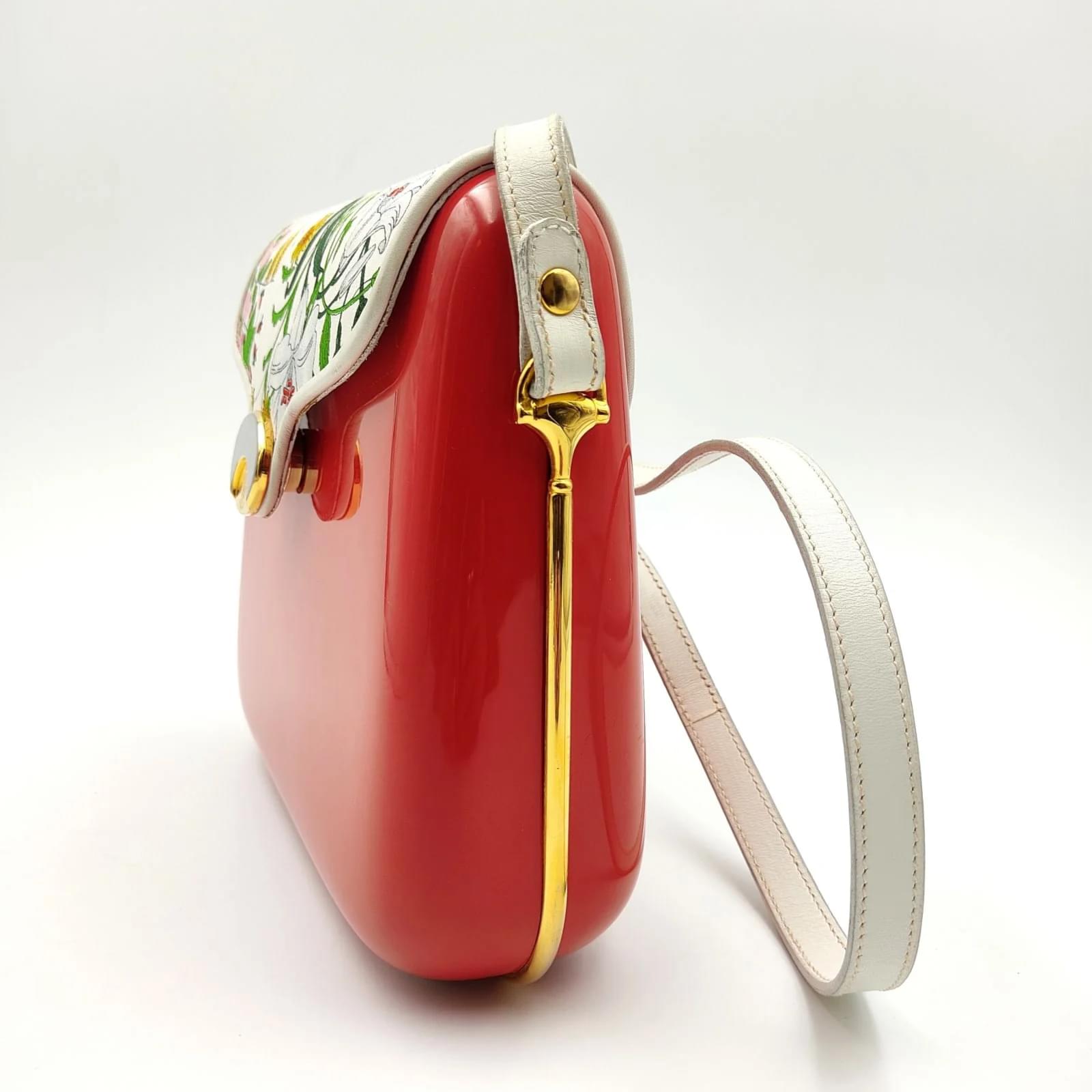 Gucci Gucci Flora vintage plastic bag from the 70s-80S Red ref.988869 ...