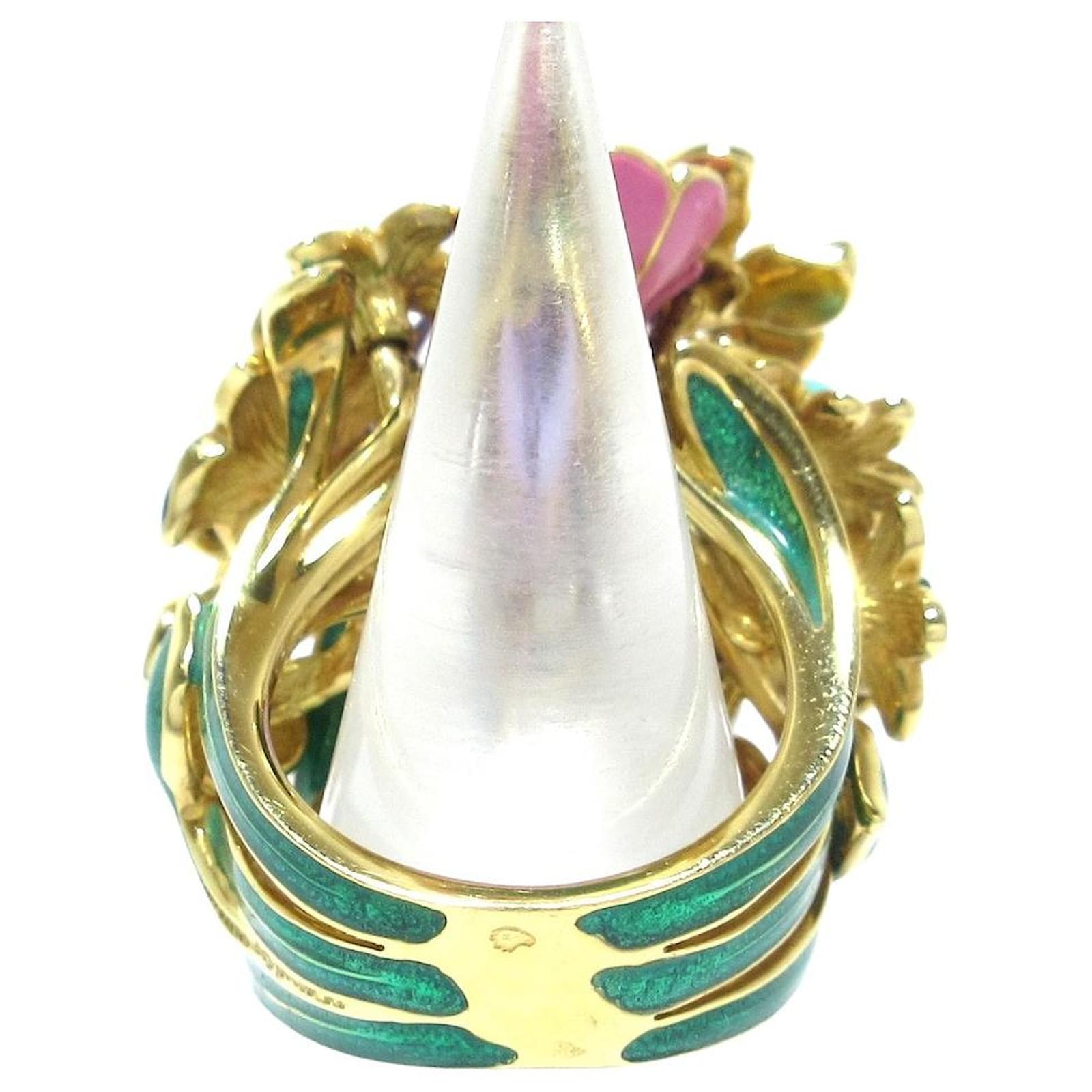 Dior Diorette Golden Yellow gold ref.990603 - Joli Closet