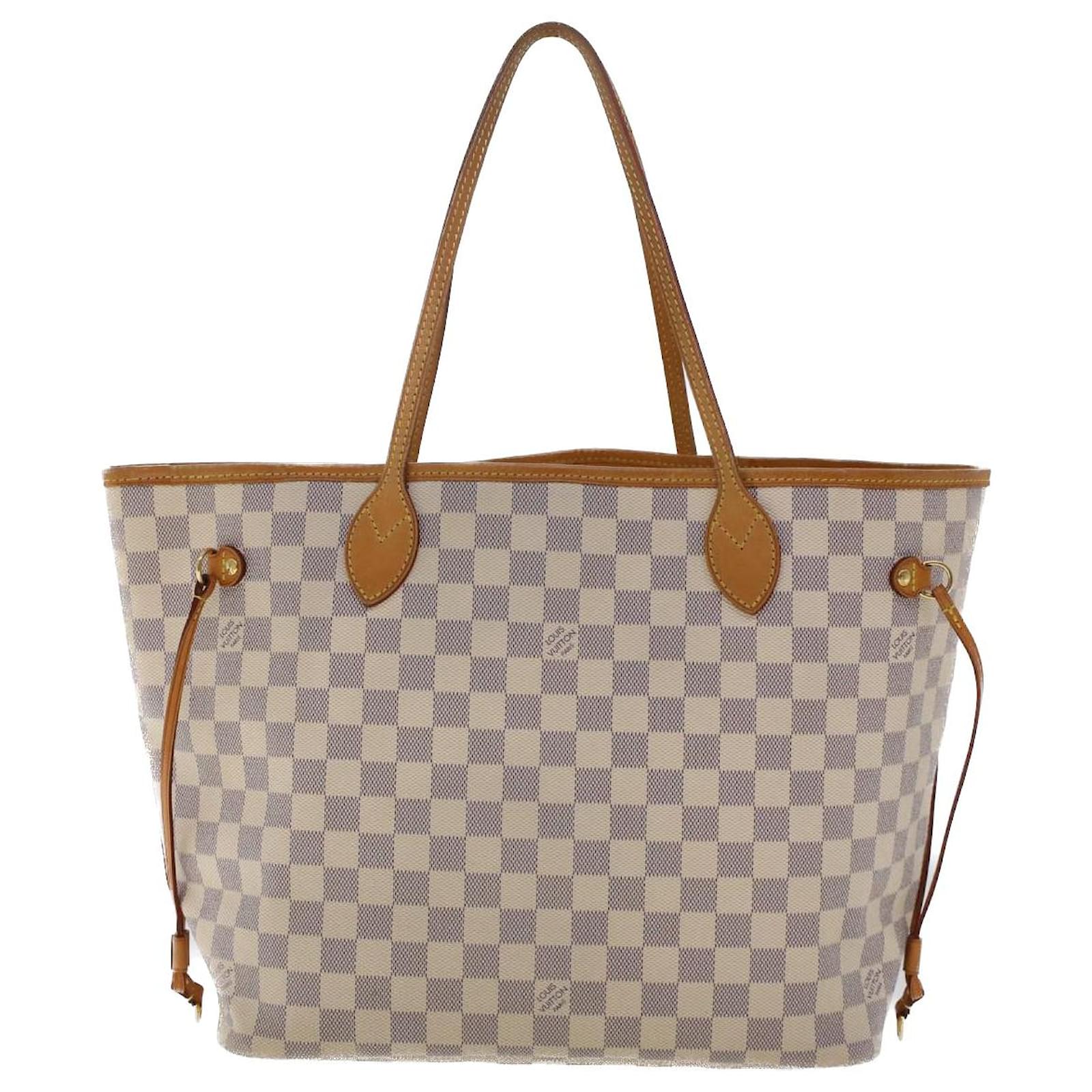 Louis Vuitton Neverfull White Cloth ref.992017 - Joli Closet