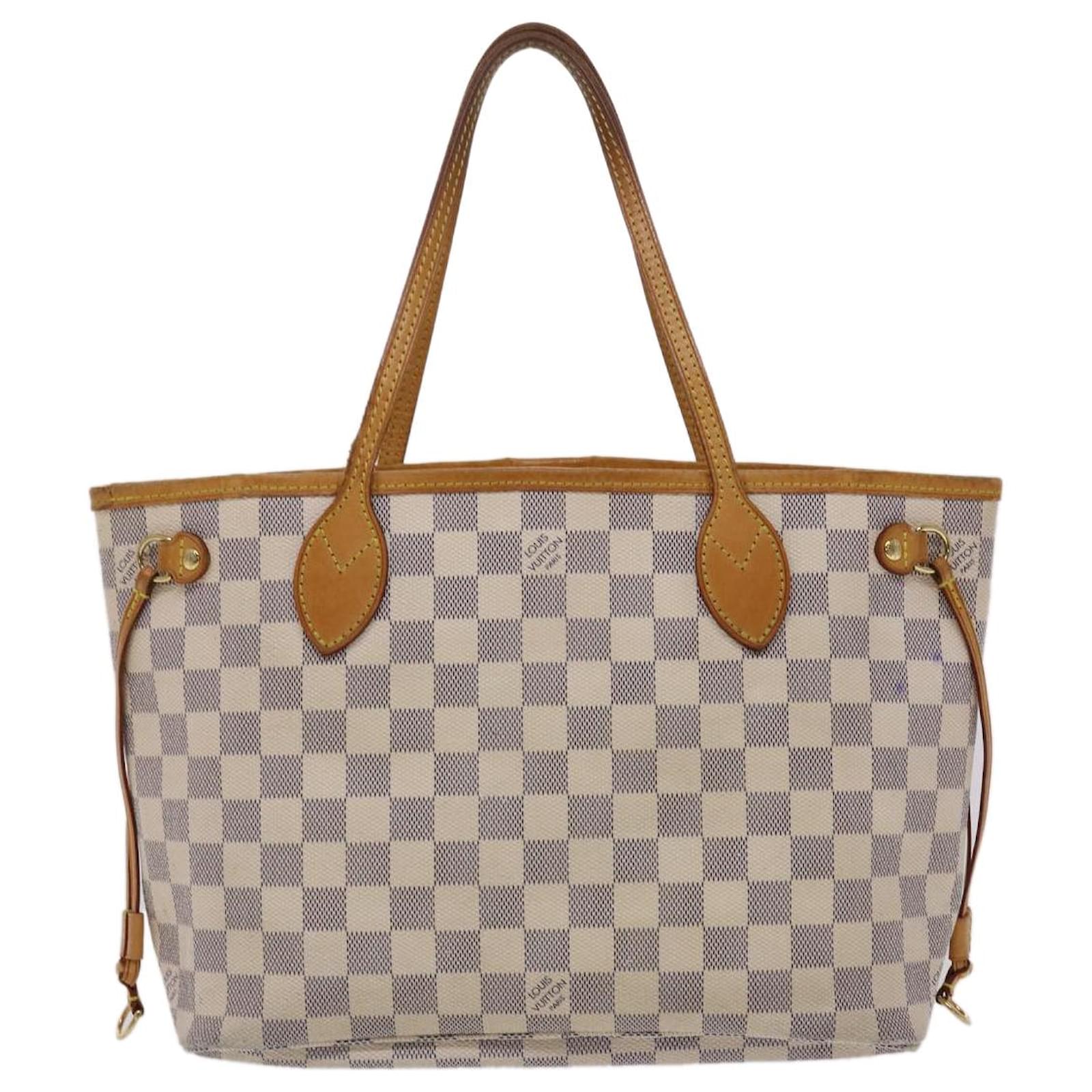 Louis Vuitton Neverfull PM White Cloth ref.992092 - Joli Closet