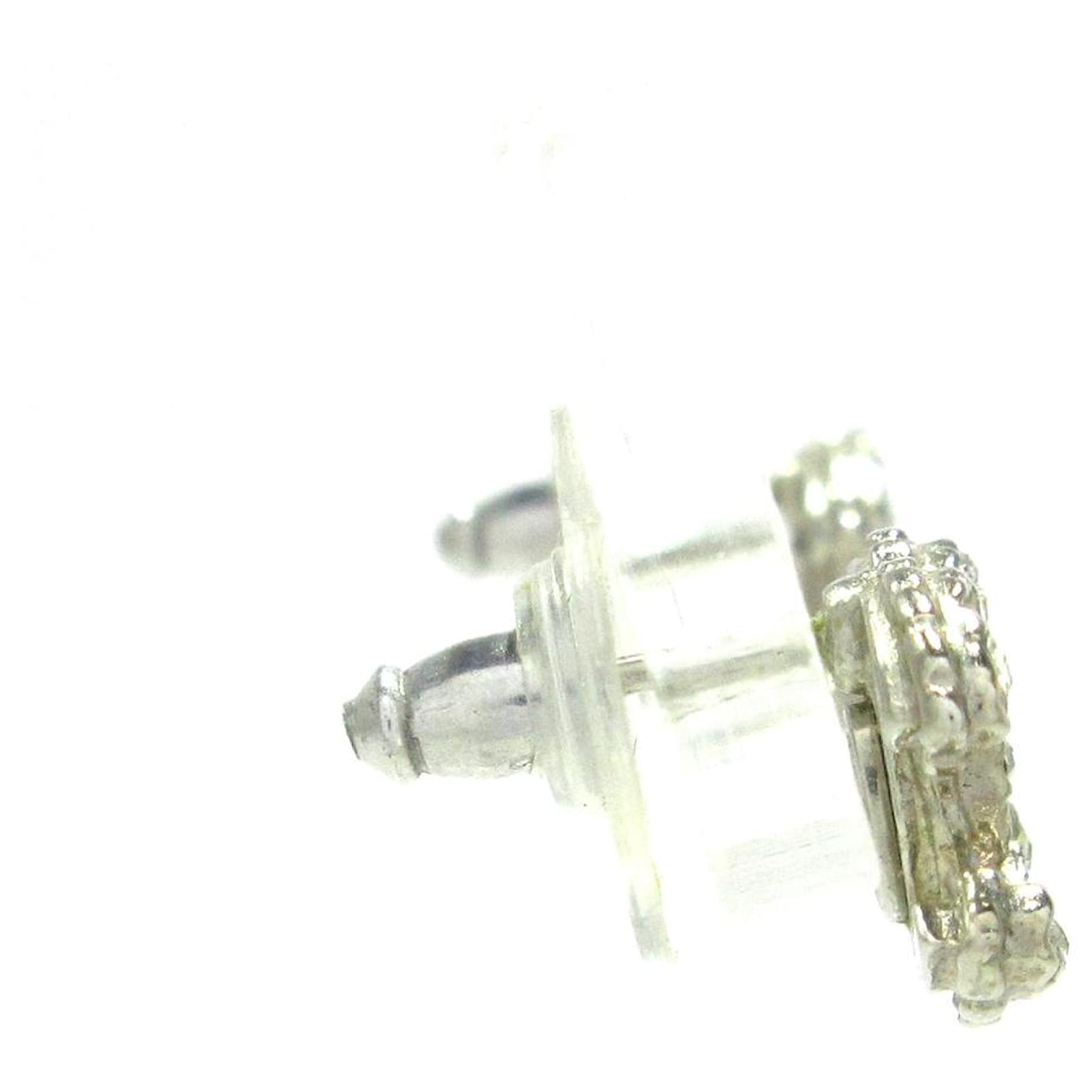 Timeless Chanel COCO Mark Silvery Metal ref.992519 - Joli Closet