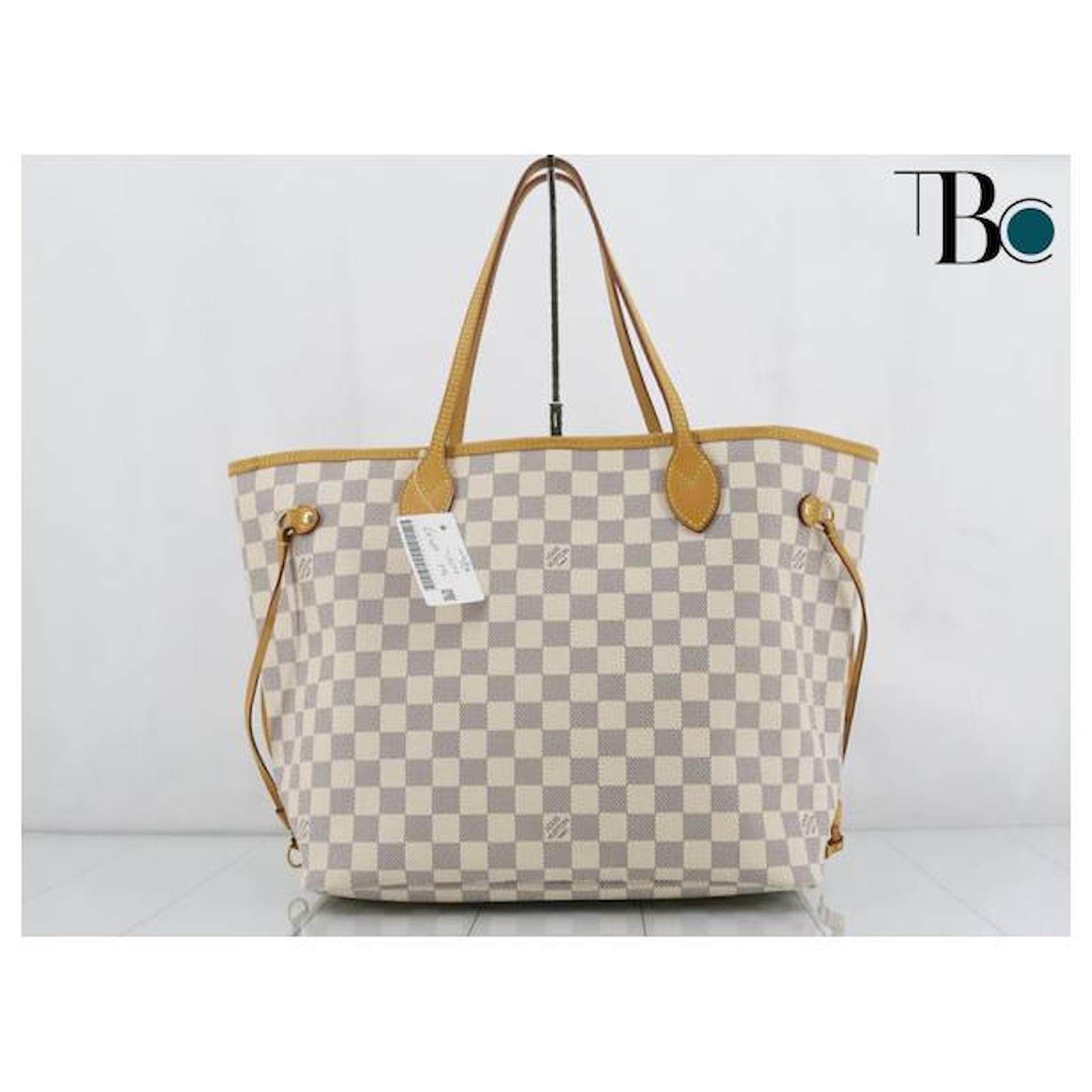 Louis Vuitton Neverfull Beige Leather ref.993192 - Joli Closet