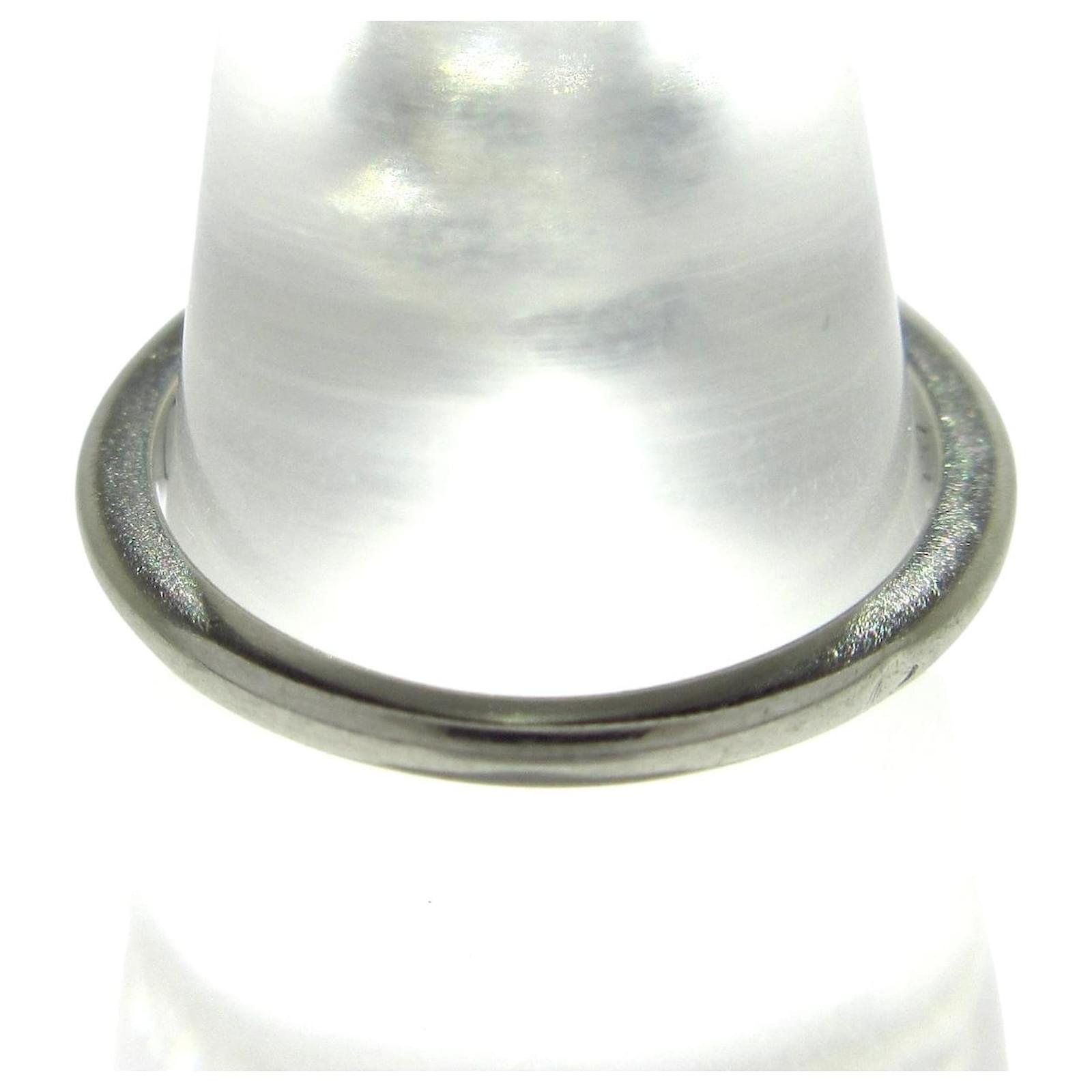 Cartier Solitaire Silvery Platinum ref.993380 - Joli Closet